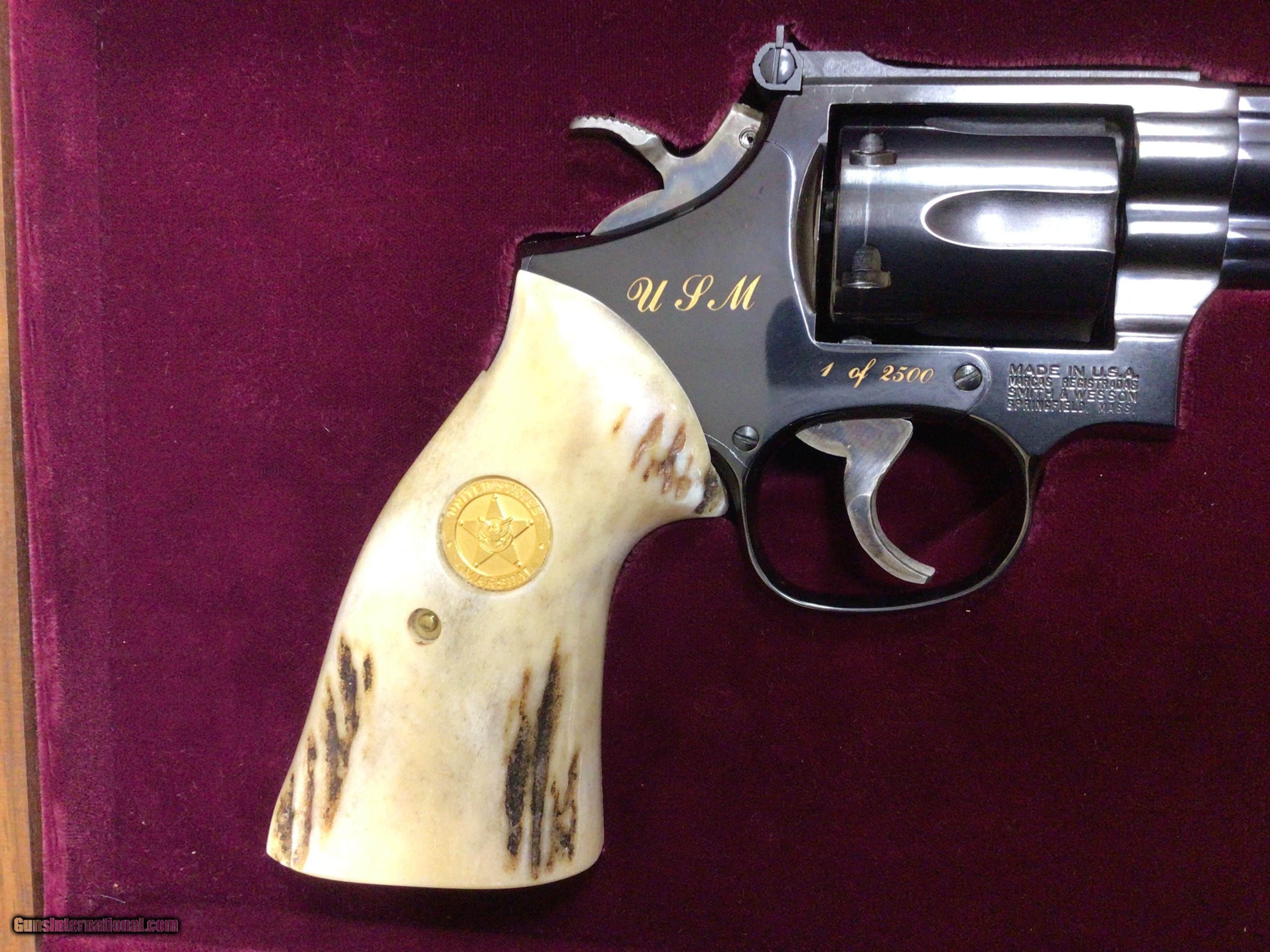 S & W Model United States Marshal Model 19 Prototype .357 Magnum
