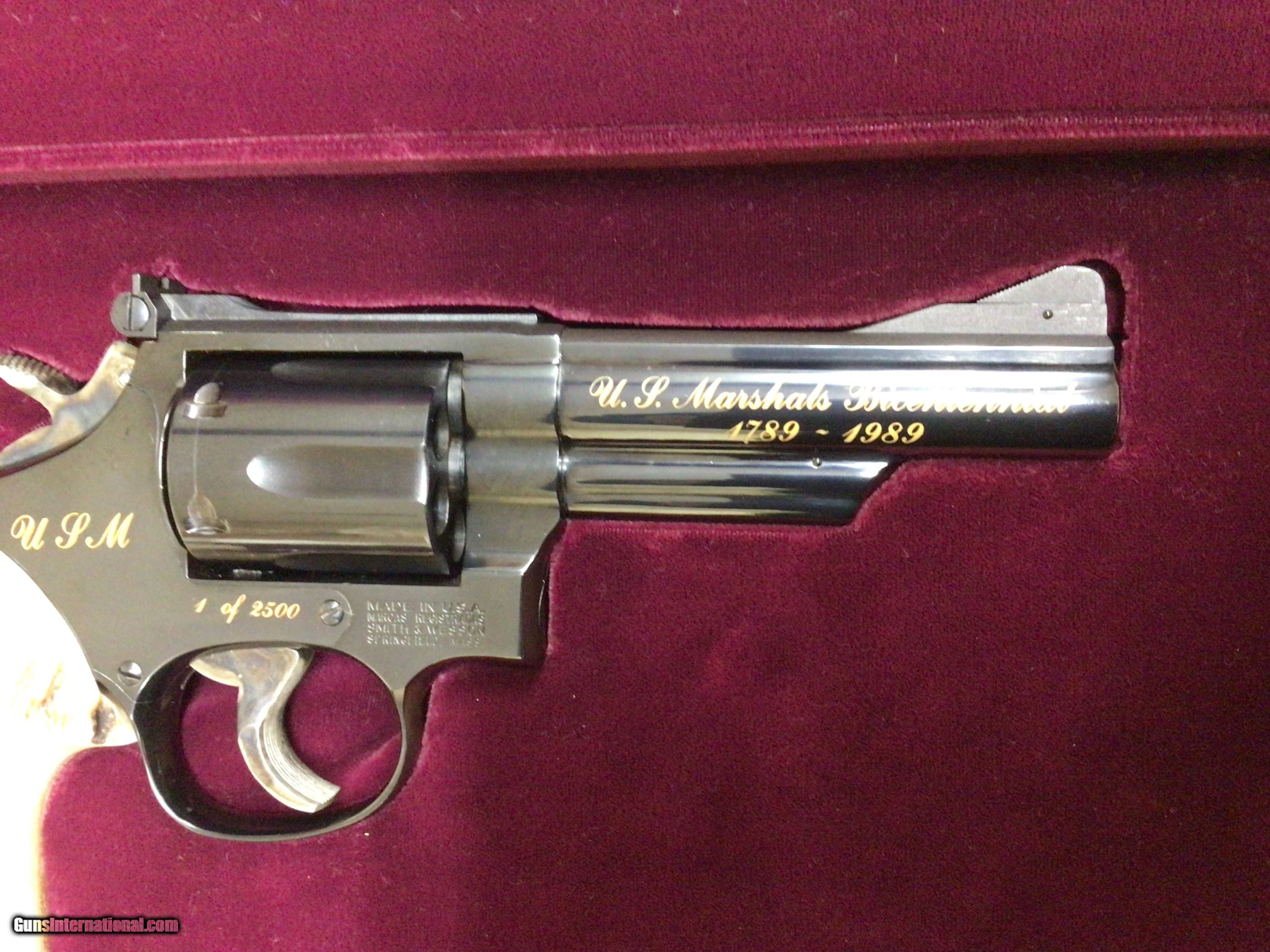 S & W Model United States Marshal Model 19 Prototype .357 Magnum