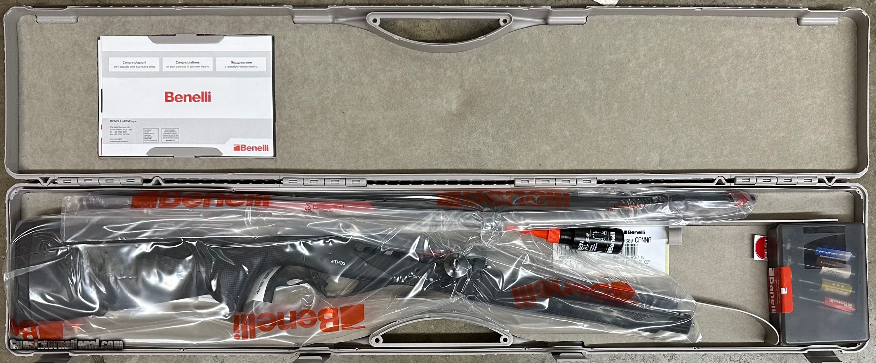 Benelli Ethos Cordoba 28 Ga BEST 28" Barrel Comfort Tech Stock 10644