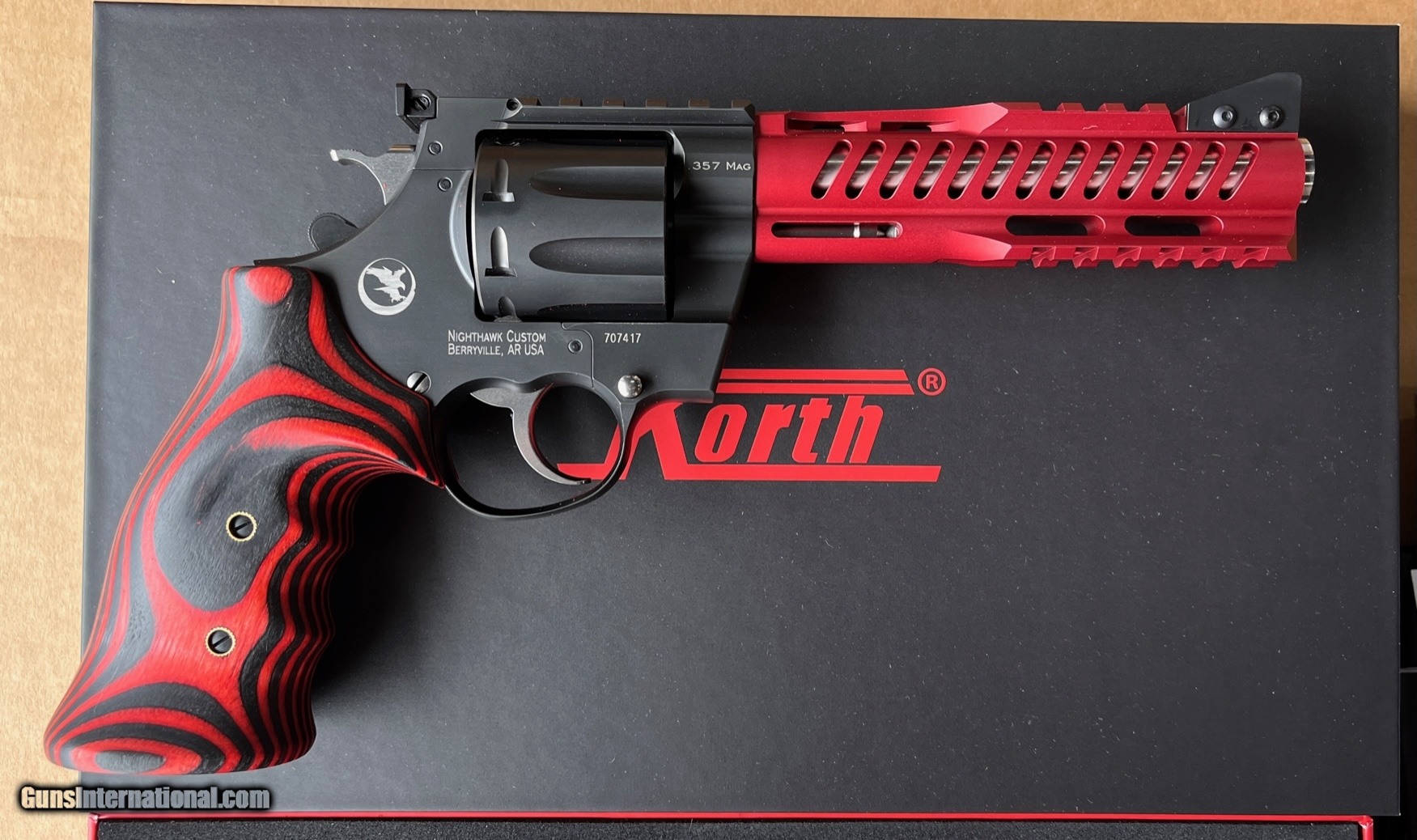 Nighthawk Custom Korth NXA 357 Mag 8 Shot 6" Barrel 0285