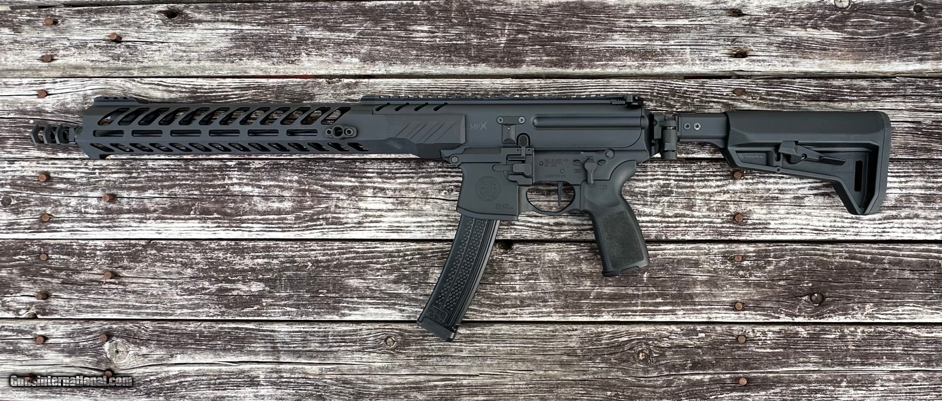 Used Sig Sauer MPX Competition 9mm 16" Barrel 30 Round Capacity RMPX-16B-9