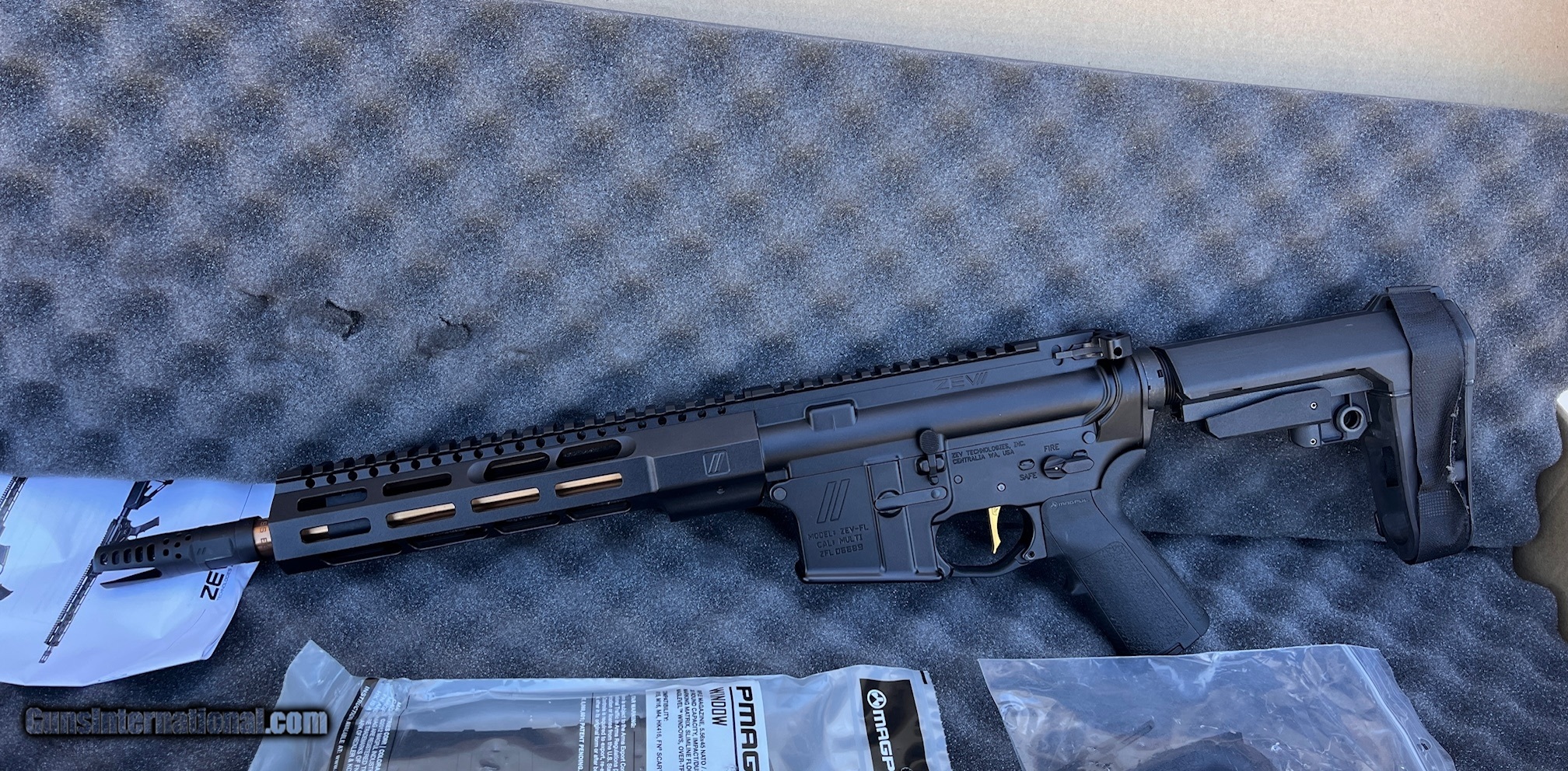 Used ZEV Technologies AR-15 Core Elite 223/5.56 AR15CE556105B