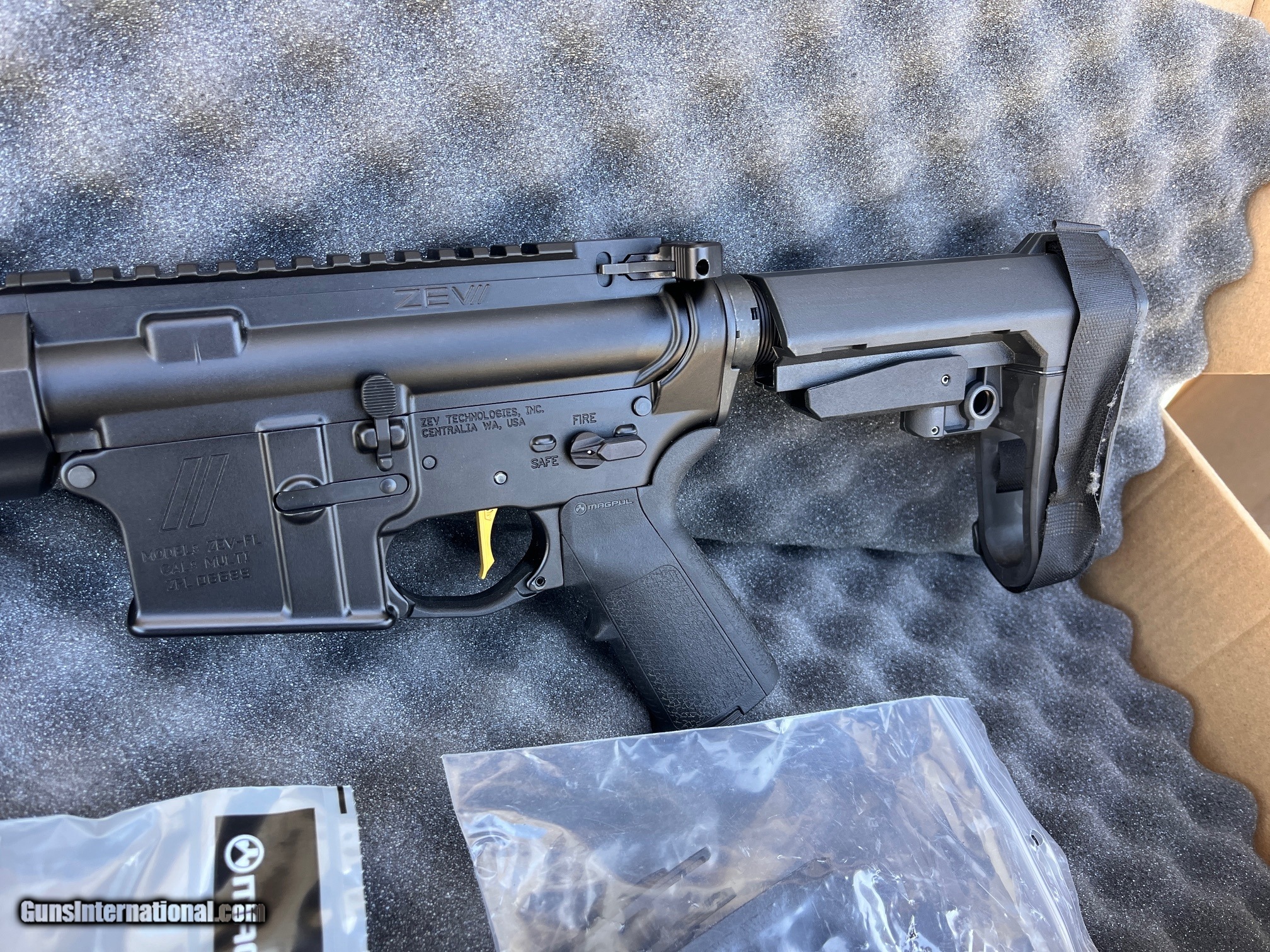 Used ZEV Technologies AR-15 Core Elite 223/5.56 AR15CE556105B