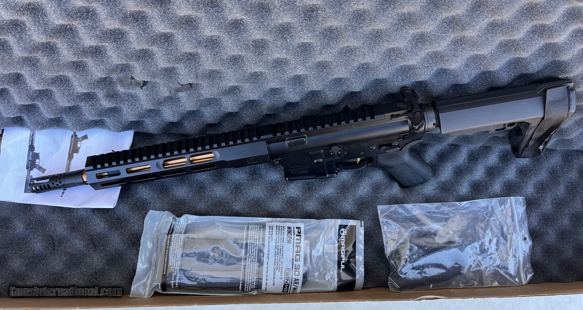 Used ZEV Technologies AR-15 Core Elite 223/5.56 AR15CE556105B