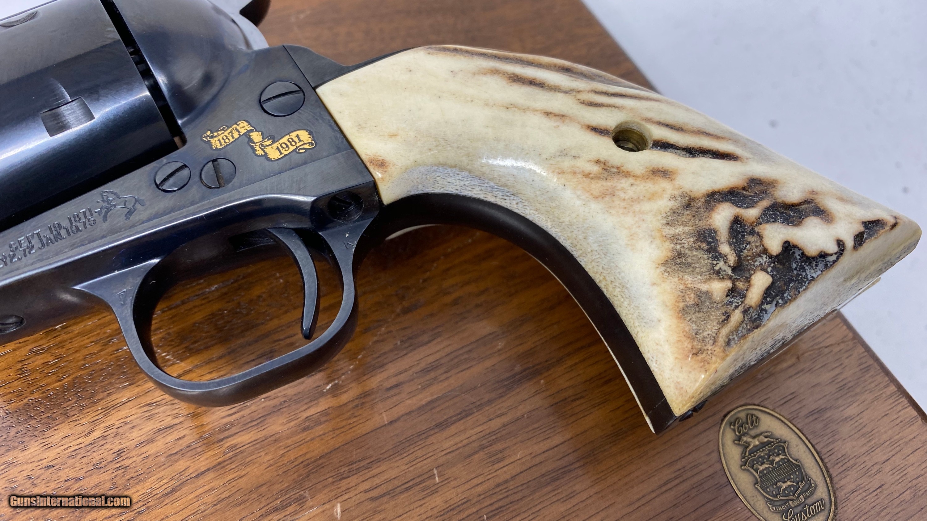 Colt SAA 45 LC Maricopa County Sheriff's Dept. w/ Badge 7.5" Stag