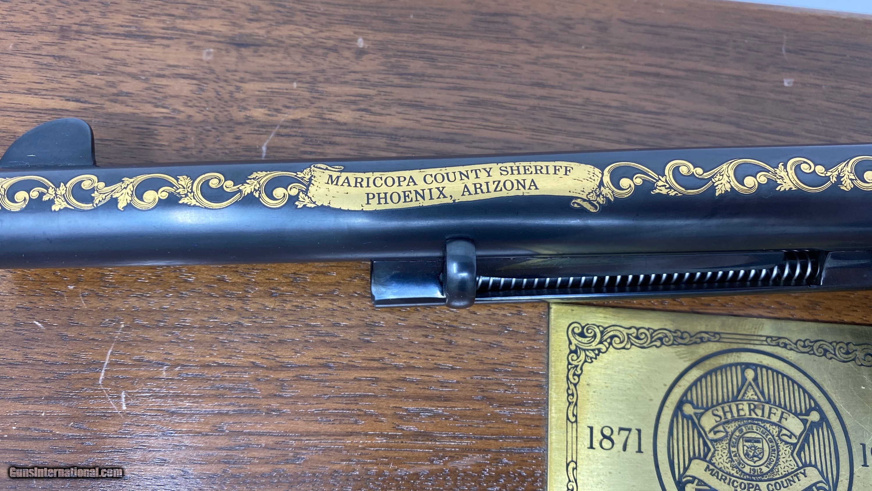 Colt SAA 45 LC Maricopa County Sheriff's Dept. w/ Badge 7.5" Stag