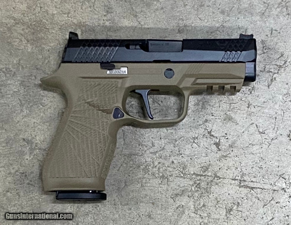 Wilson Combat WCP320C 9mm Tan Action Tuned Straight Trigger Sig 320 ...