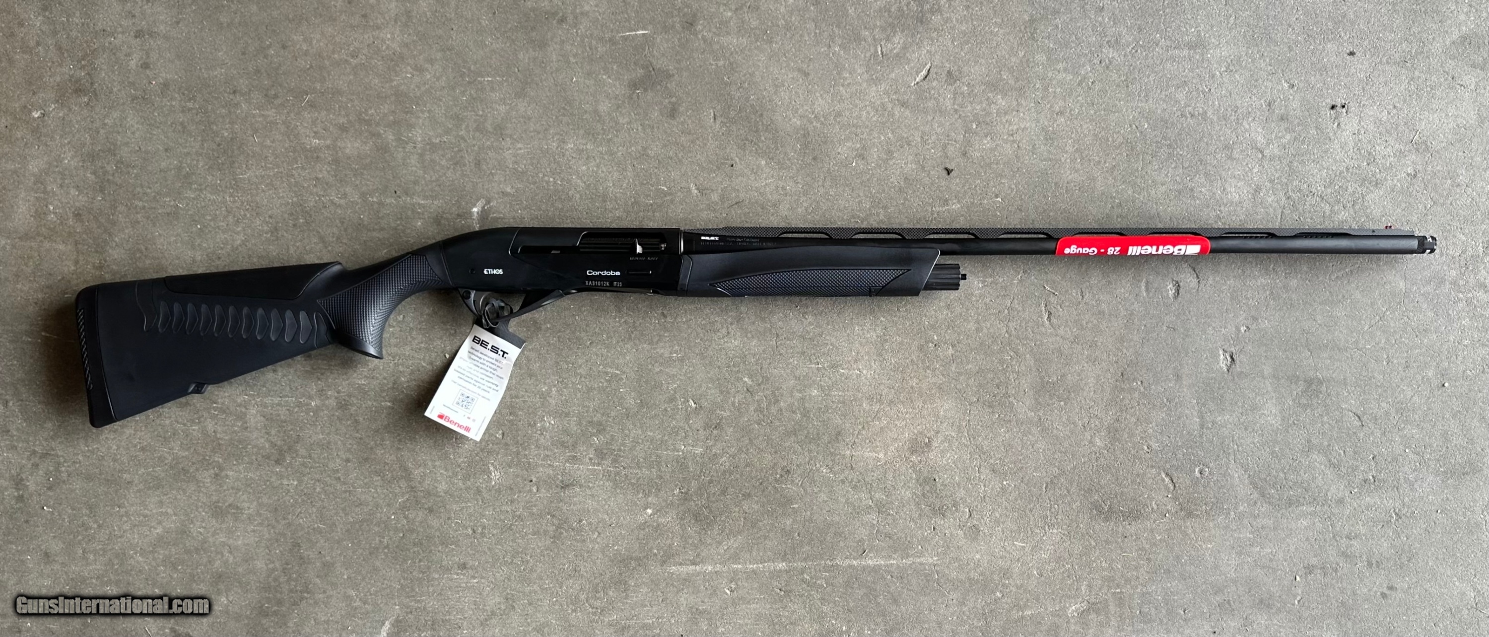 Benelli Ethos Cordoba 28 Ga BEST 28" Barrel Comfort Tech Stock 10644