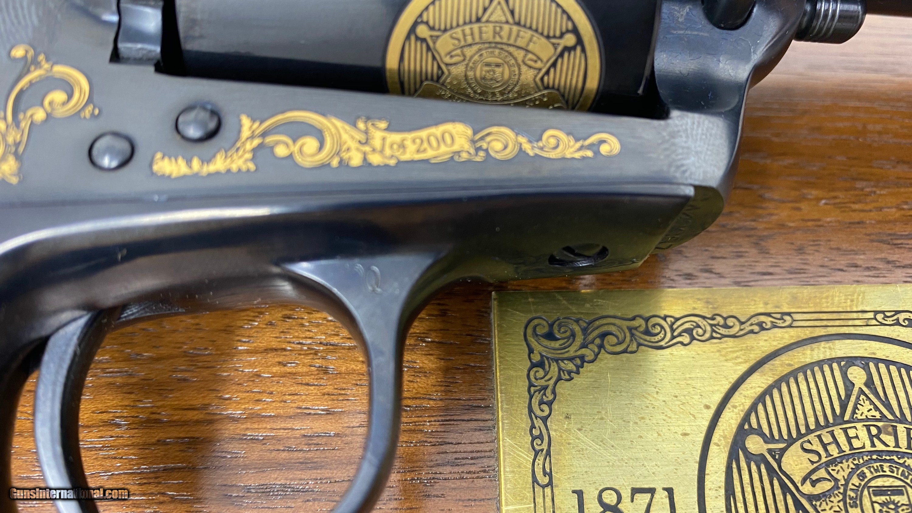 Colt SAA 45 LC Maricopa County Sheriff's Dept. w/ Badge 7.5" Stag