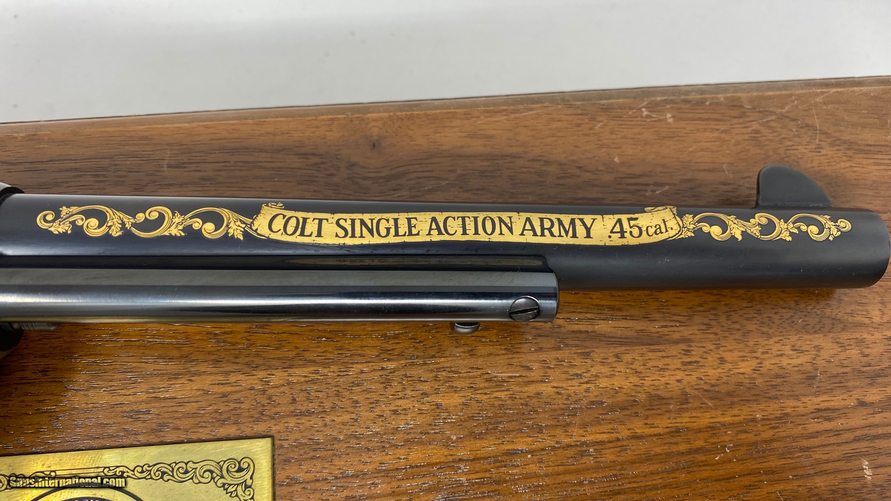 Colt SAA 45 LC Maricopa County Sheriff's Dept. w/ Badge 7.5" Stag