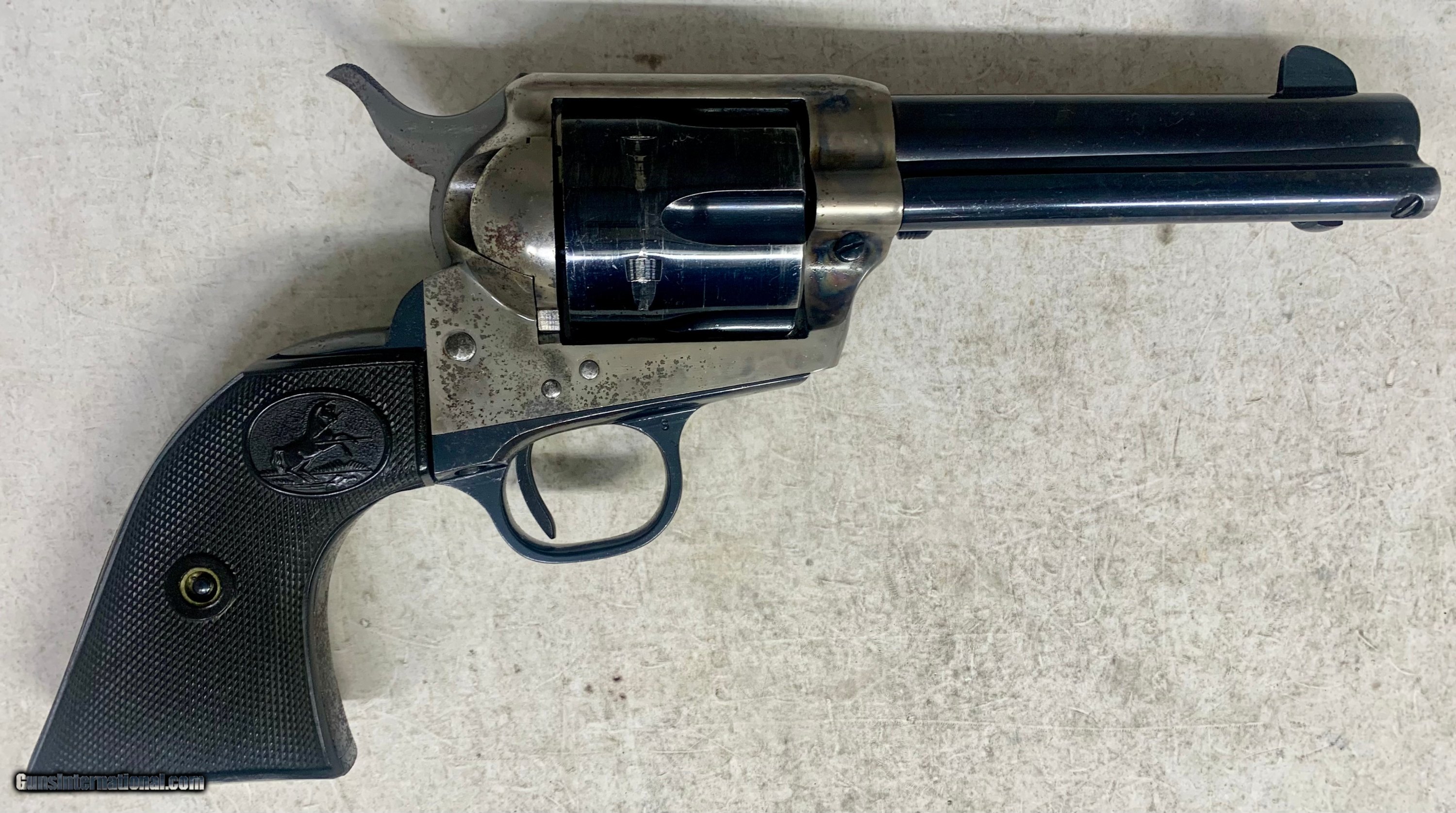 Colt SAA 45 4.75" Blue Color Casehardened 2nd Gen 1967