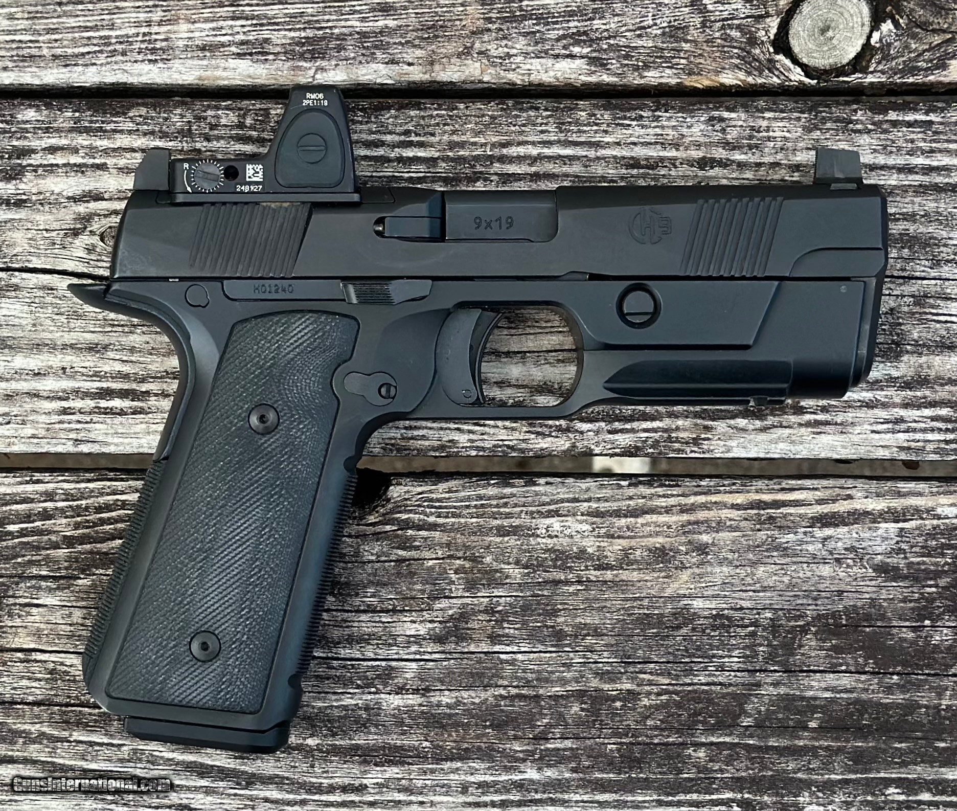 Pre Owned Original Hudson H9 9mm W/ Trijicon RMR 15 Round Capacity HUD001