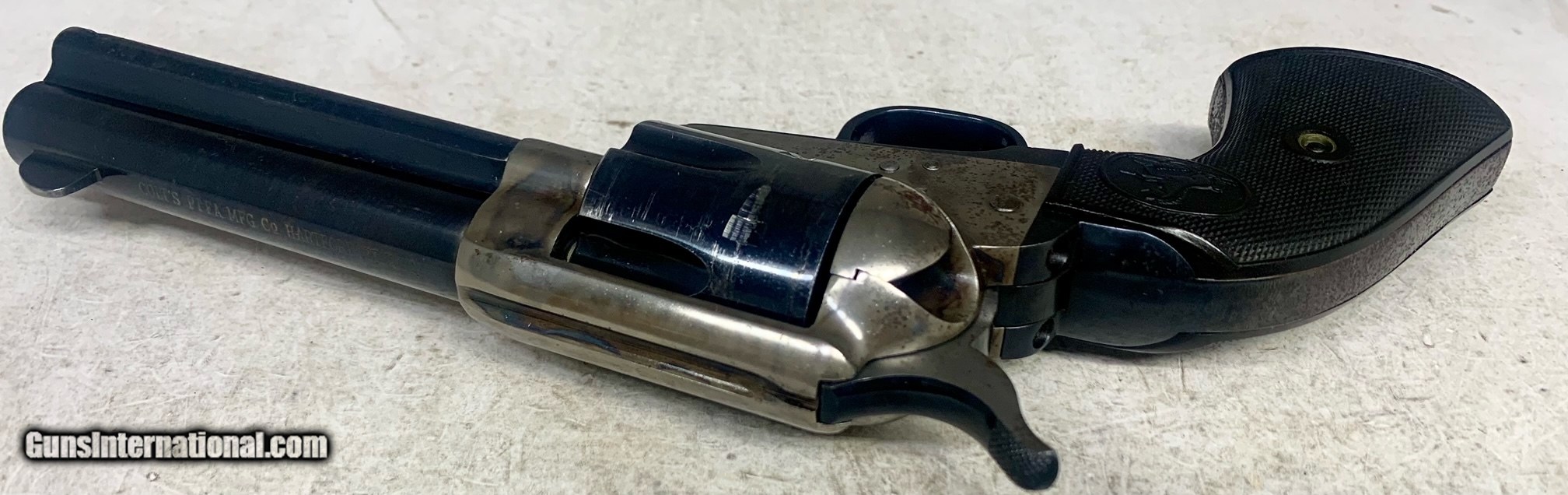 Colt SAA 45 4.75" Blue Color Casehardened 2nd Gen 1967