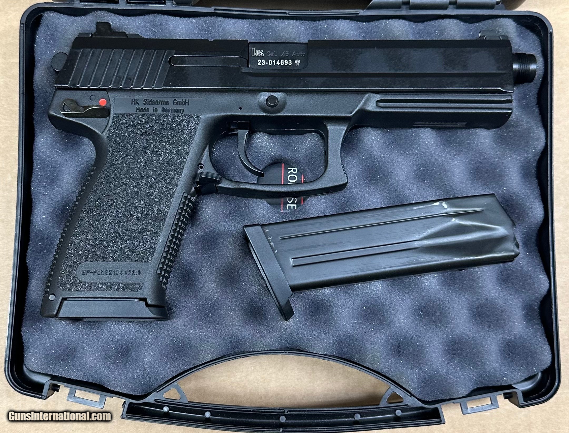 Used HK Heckler & Koch Mark 23 45 ACP H&K 12 Round Capacity