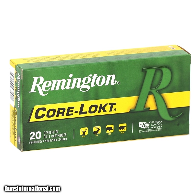 Remington Core-Lokt 45-70 Gov't Ammo 405 grain Soft Point Box of 20 ...