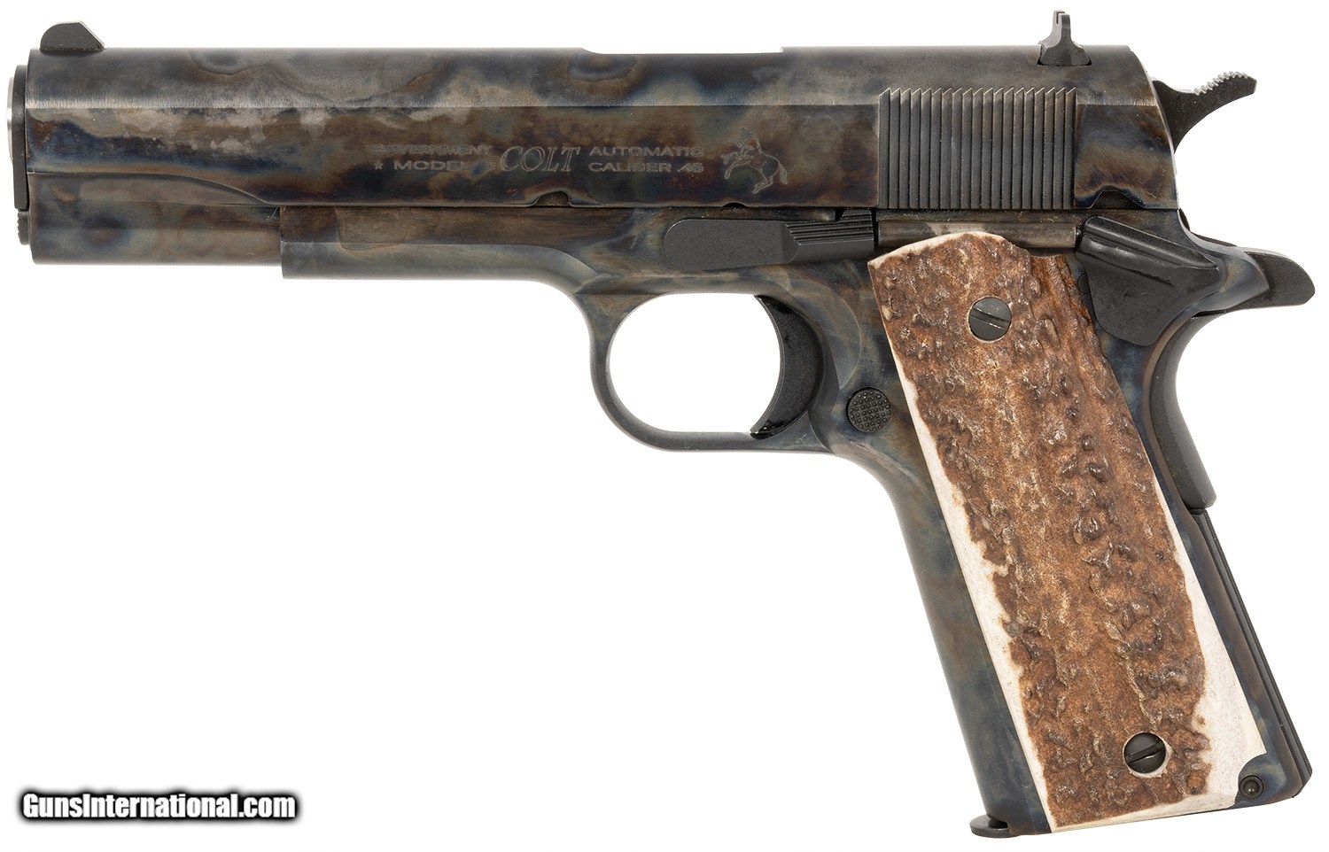 Colt 1911 Vintage Limited Edition 45 ACP 7+1 5" Stainless National ...