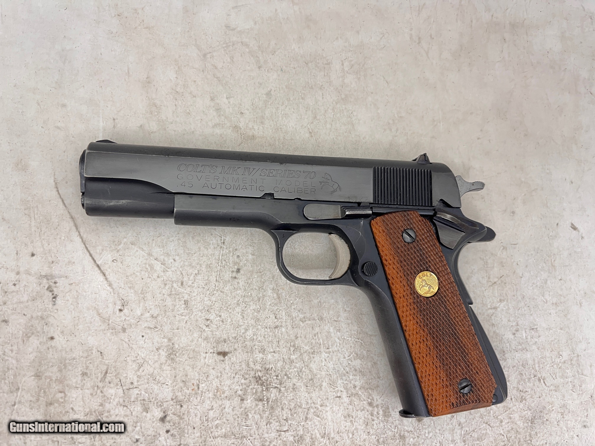 Colt 1911 Government Model 45 ACP 5" Barrel Circa 1971