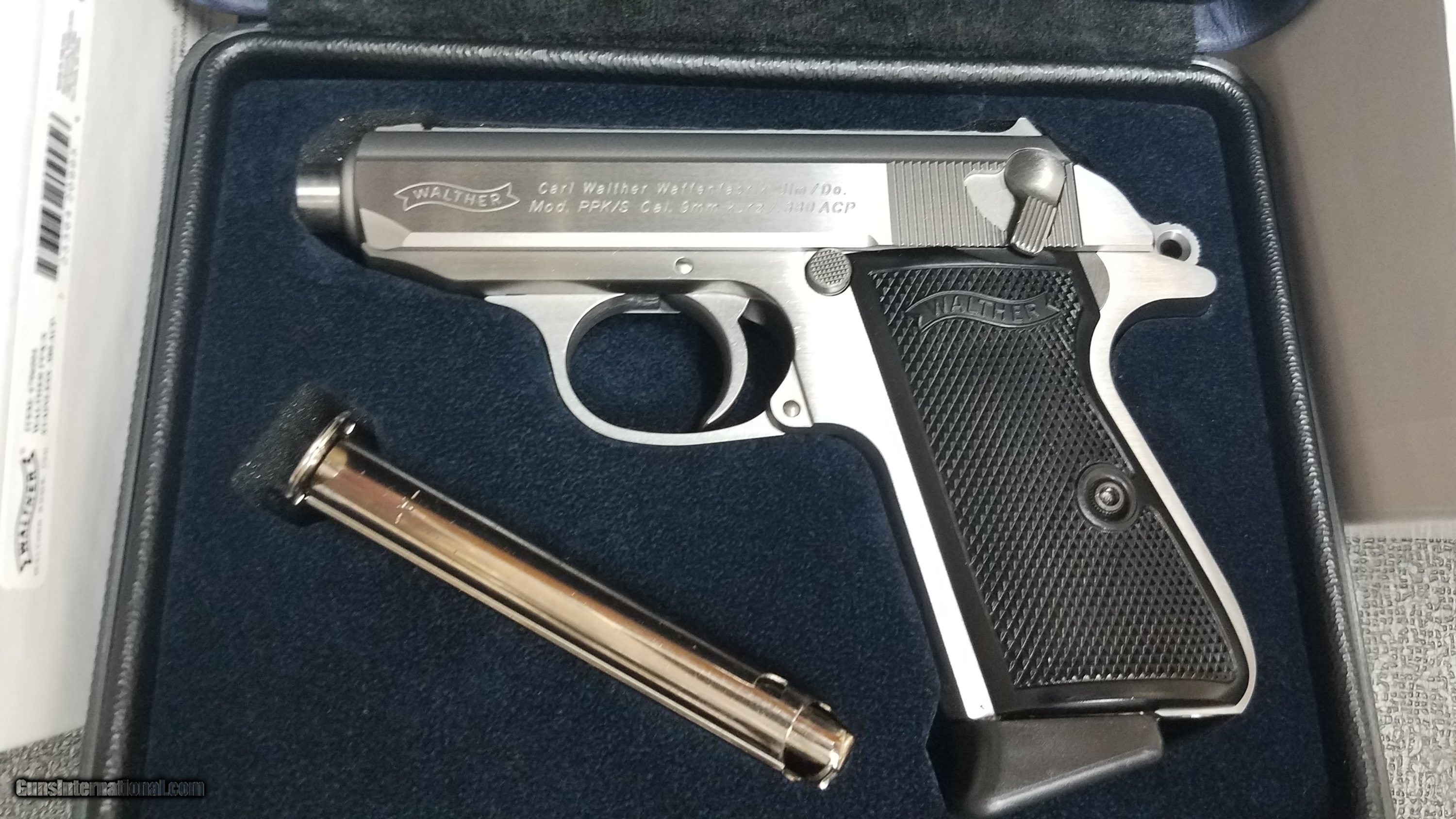 Walther Arms PPK/S 380 Stainless 4796004