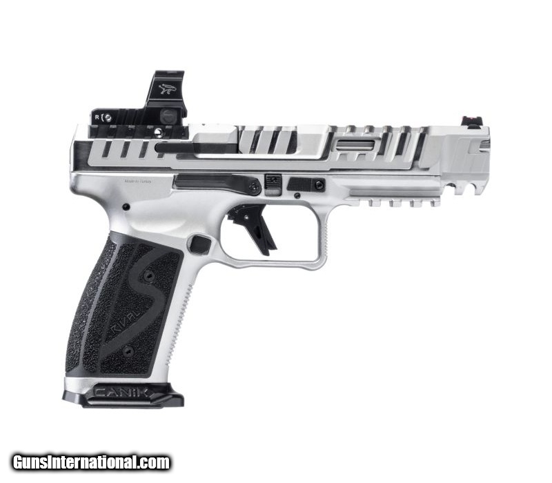 Canik RIVAL-S 9mm Stainless Steel W/ M02 Red Dot 18 Round Capacity HG7607C-N