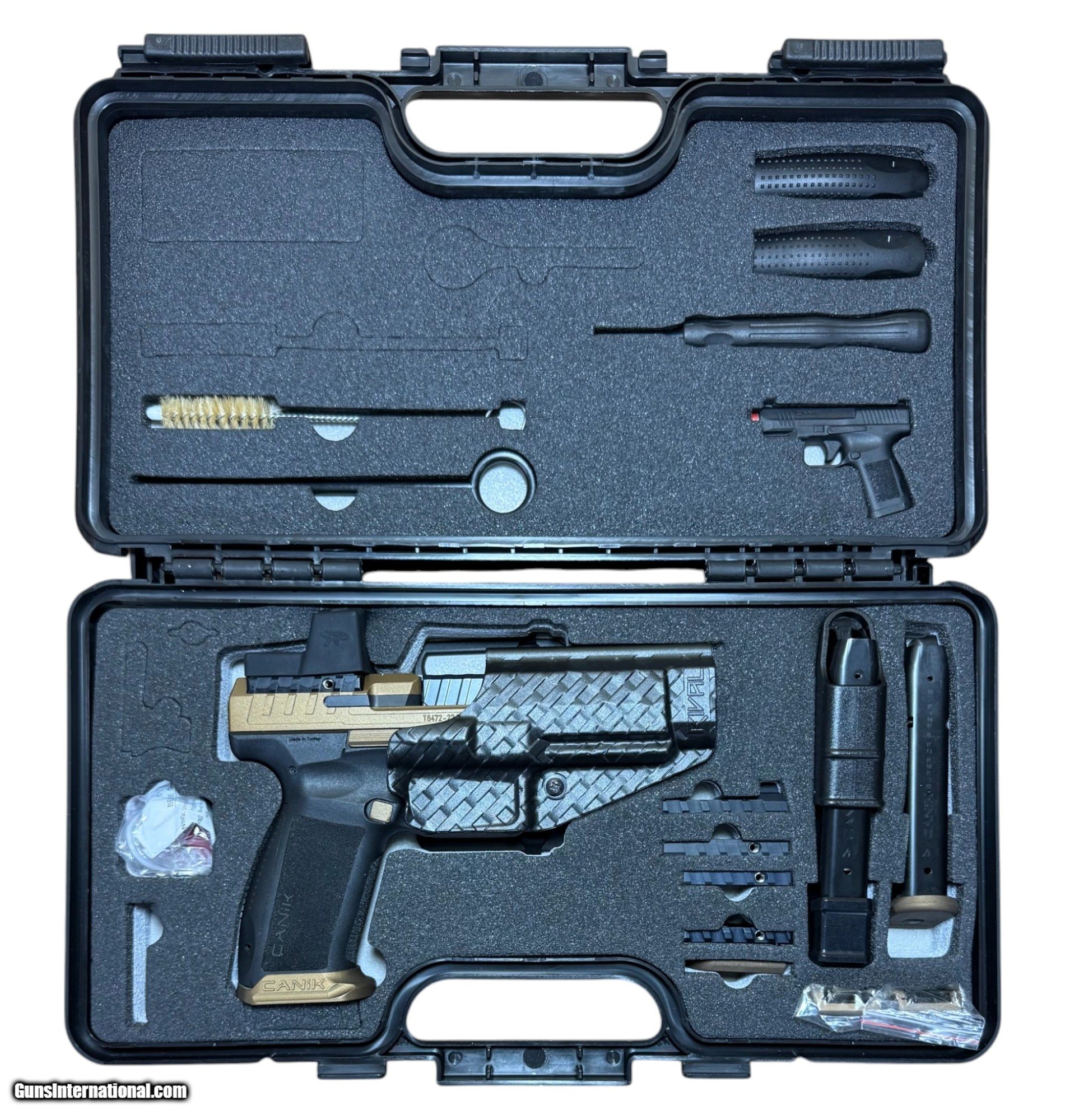 Used Canik SFx Rival 9mm Bronze W/ MeCanik M02 Red Dot HG6610B-N