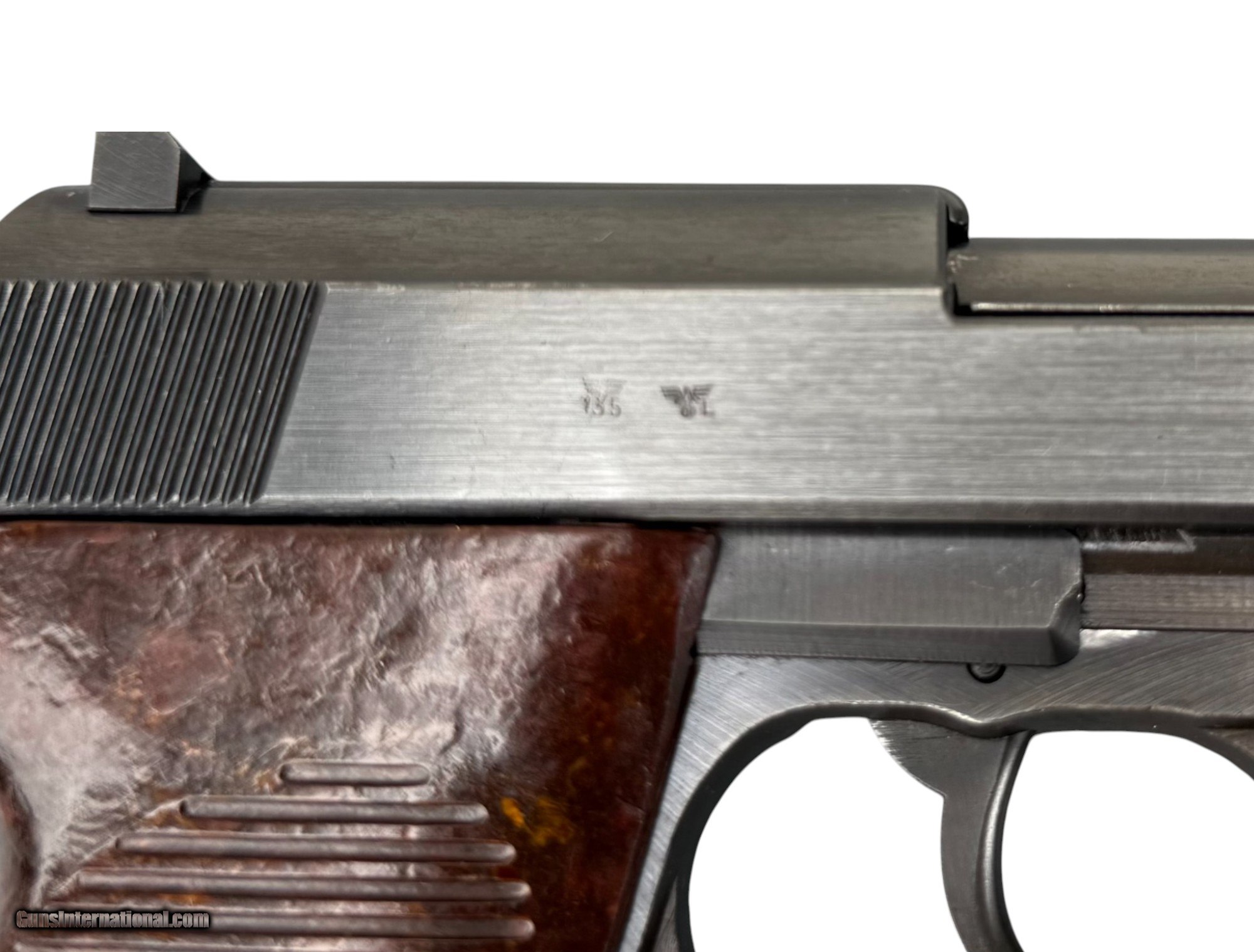 Mauser Obendorf Walther P38 9mm Police Acceptance Stamp WWII Nazi ...
