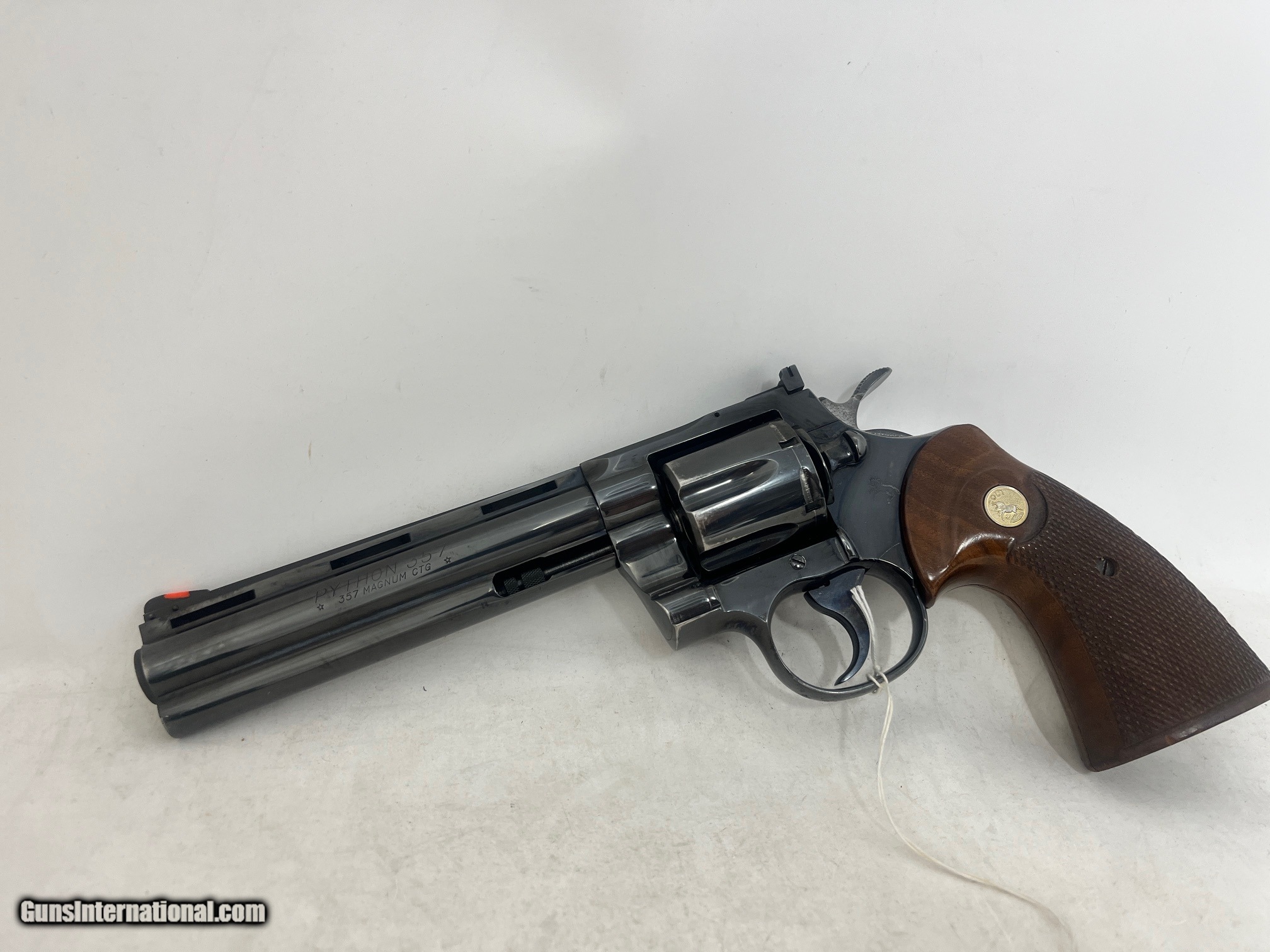Colt Python .357 Magnum Revolver – 6" Barrel, Blue Finish, 1969 Vintage ...