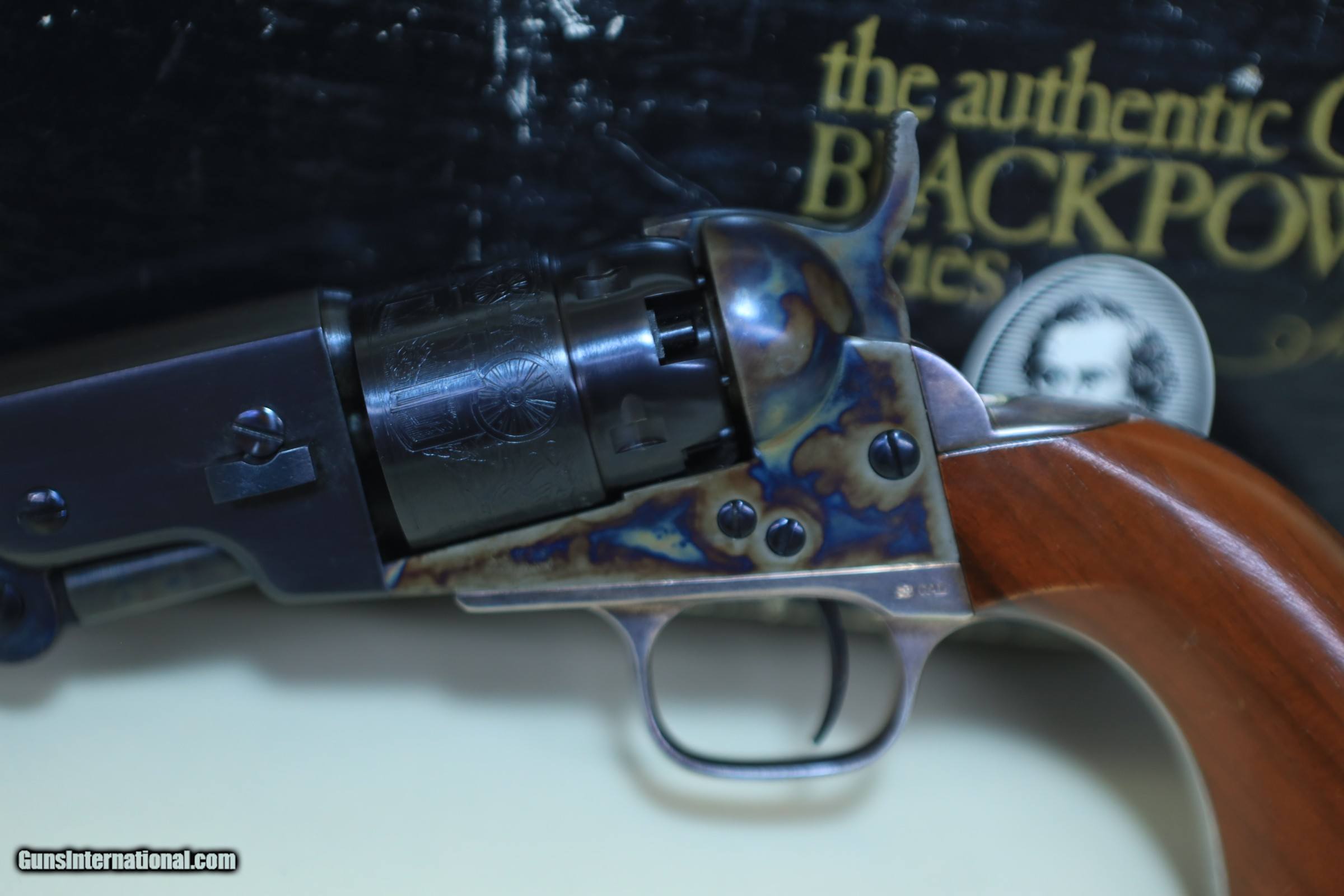 Colt Blackpowder Series 1851 Navy – .36 Cal Percussion Revolver, Case ...