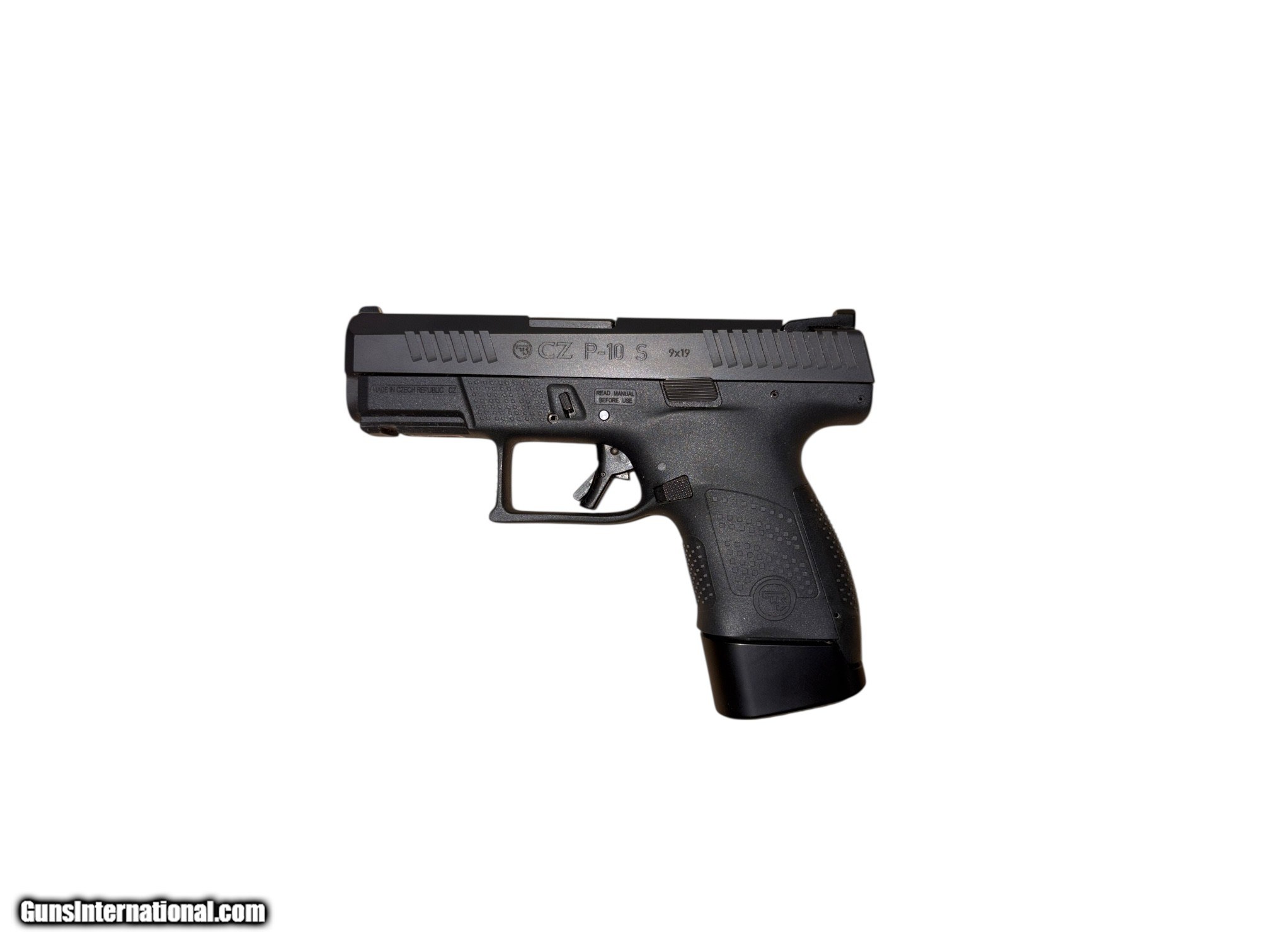 CZ P-10 S Subcompact 9mm Pistol – 12-Round, Hyve Baseplate Upgrade for sale