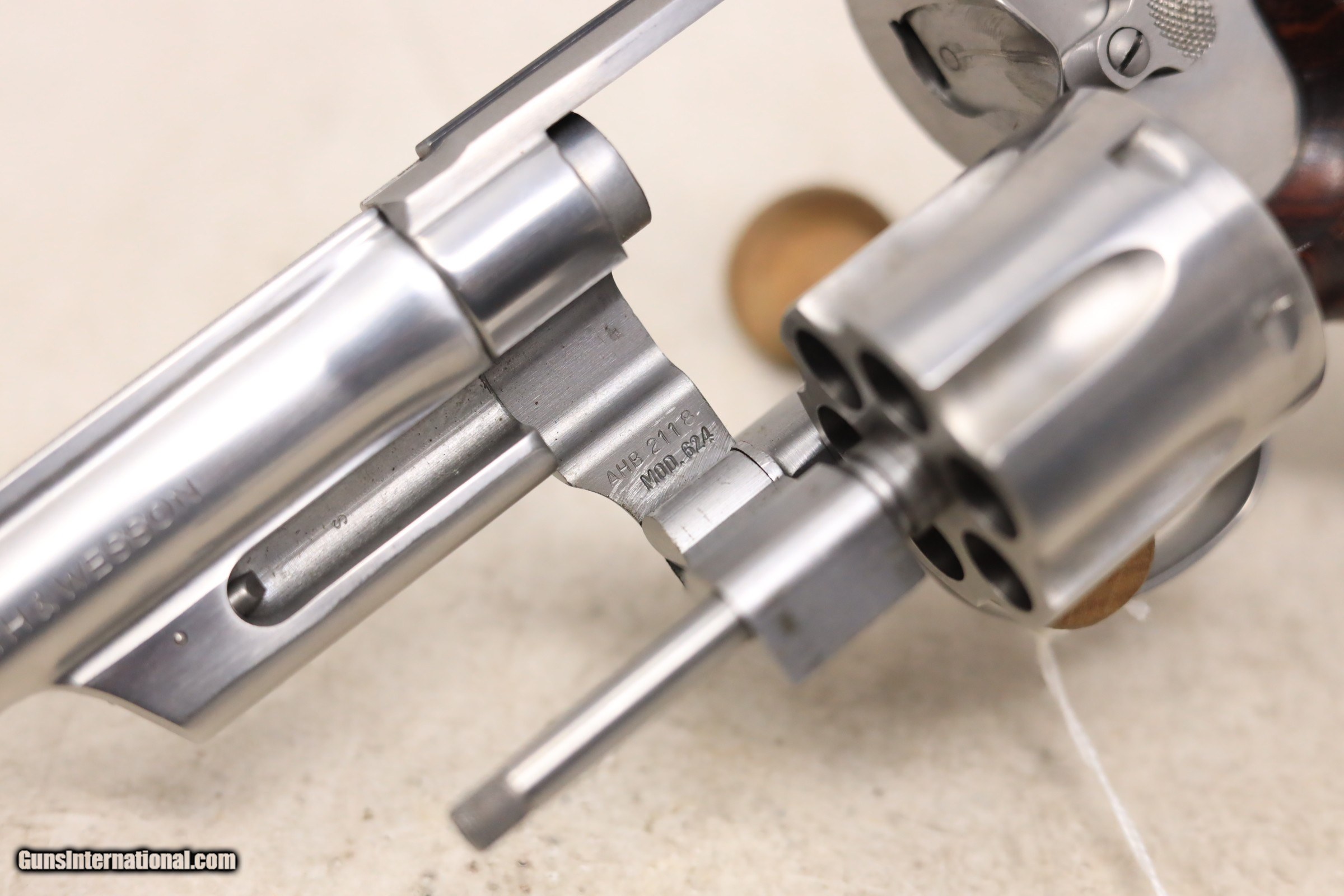 Smith & Wesson Model 624 .44 Special 6½" Stainless Revolver – Collector ...