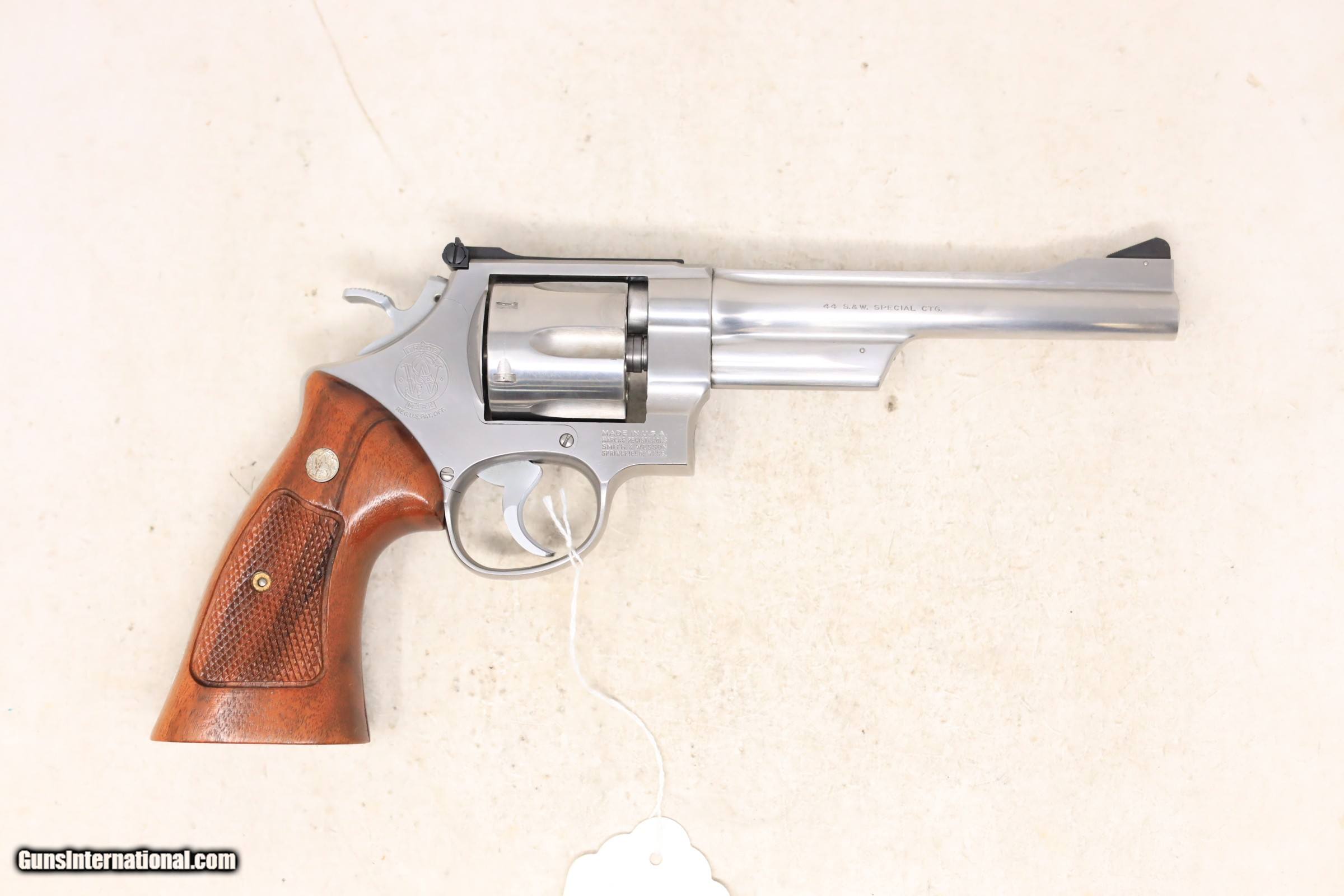 Smith & Wesson Model 624 .44 Special 6½" Stainless Revolver – Collector ...