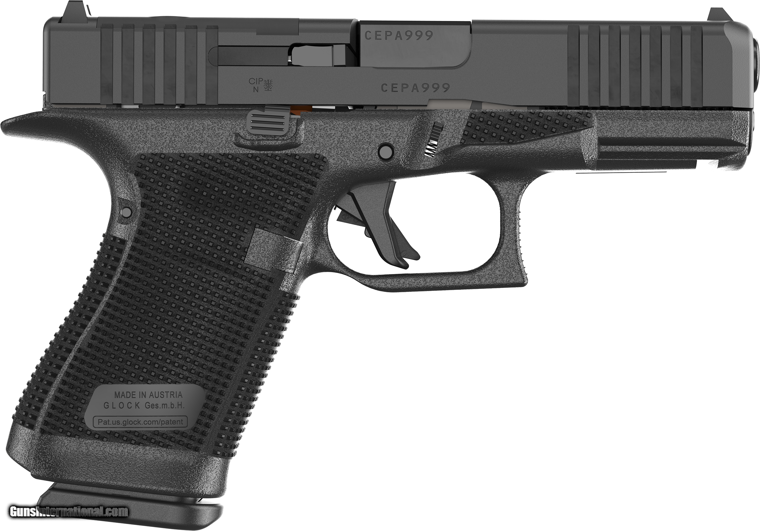 Glock Model 19 Gen 6 9mm ORS Optics Ready 10 Round Capacity P61950201 ...