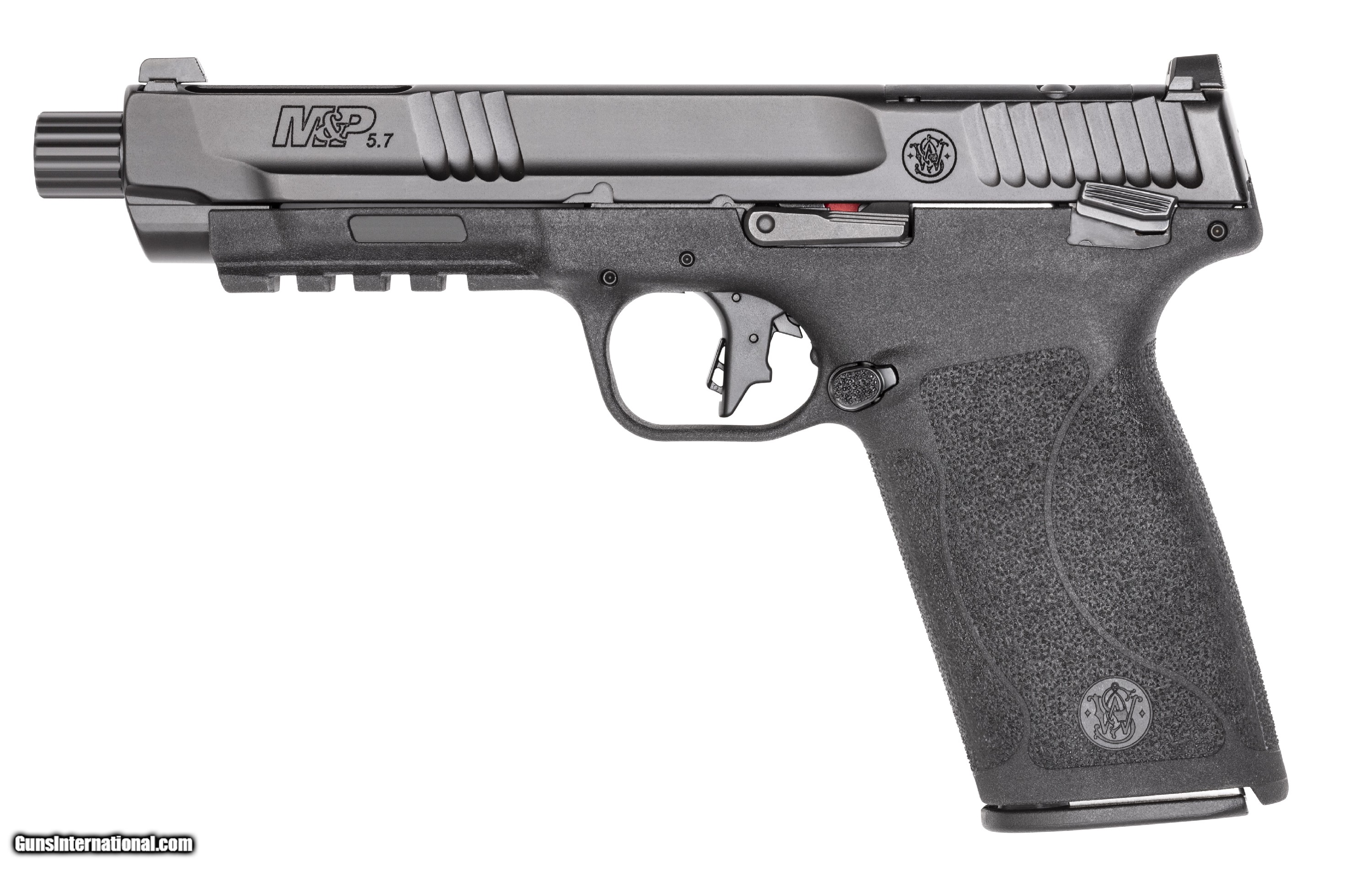 Smith & Wesson M&P 57 5.7x28mm 5" Threaded Barrel Optic Ready 13347 for ...