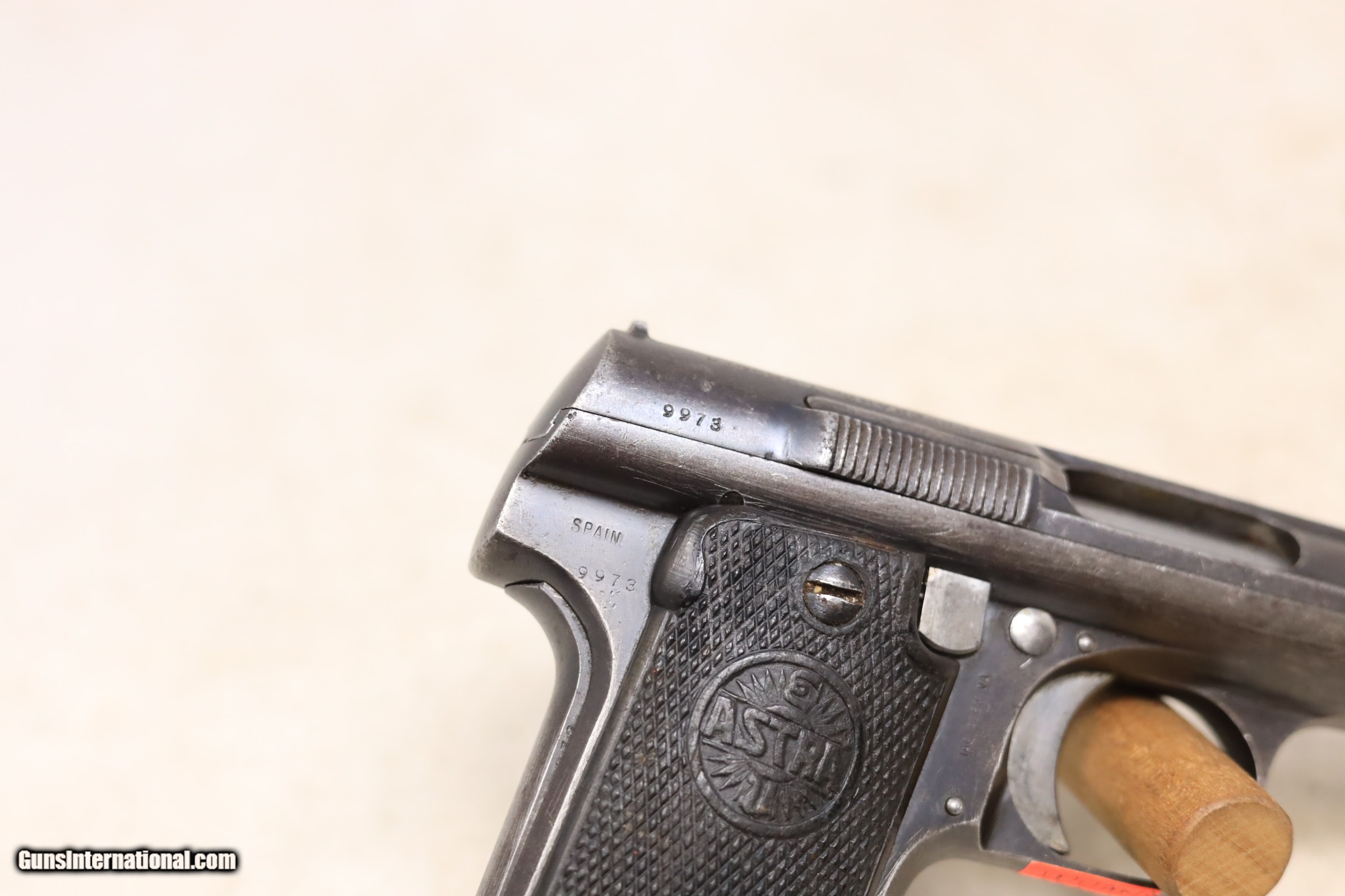Astra Model 600 (1921 / 600) 9mm Pistol – Spanish Military Pattern USED ...