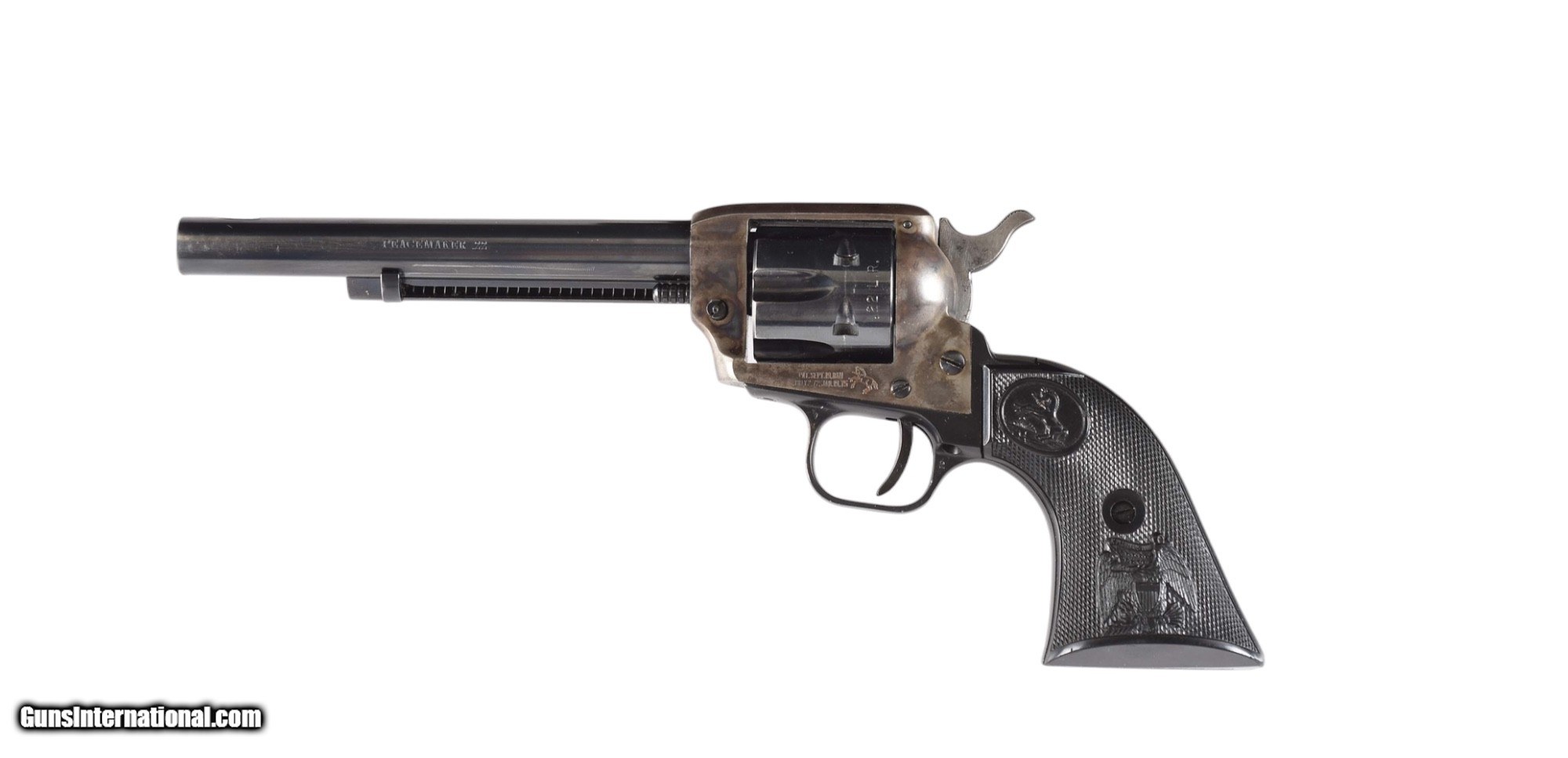 Colt Peacemaker (Single Action Army) — Classic Blued & Case-Colored ...