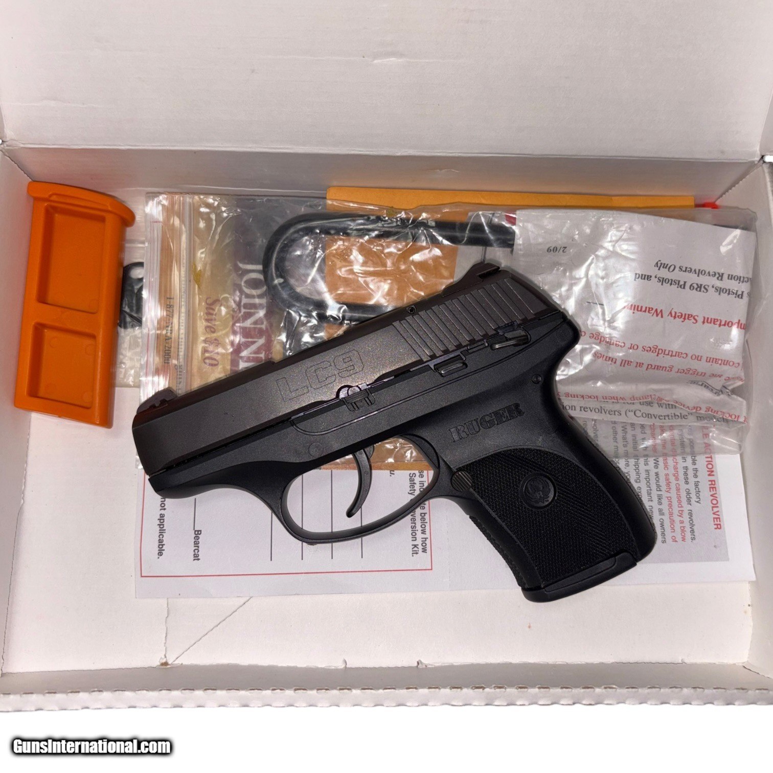 USED Ruger LC9 9mm Compact Pistol – Original Box, Paperwork ...