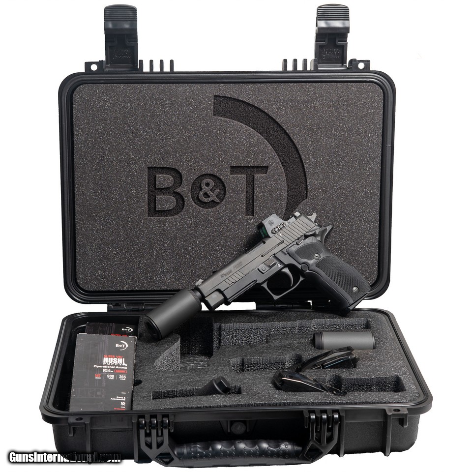 B&T Stealth Lock SIG P226 Silenced Pistol Kit Hushpuppy Hush puppy ...
