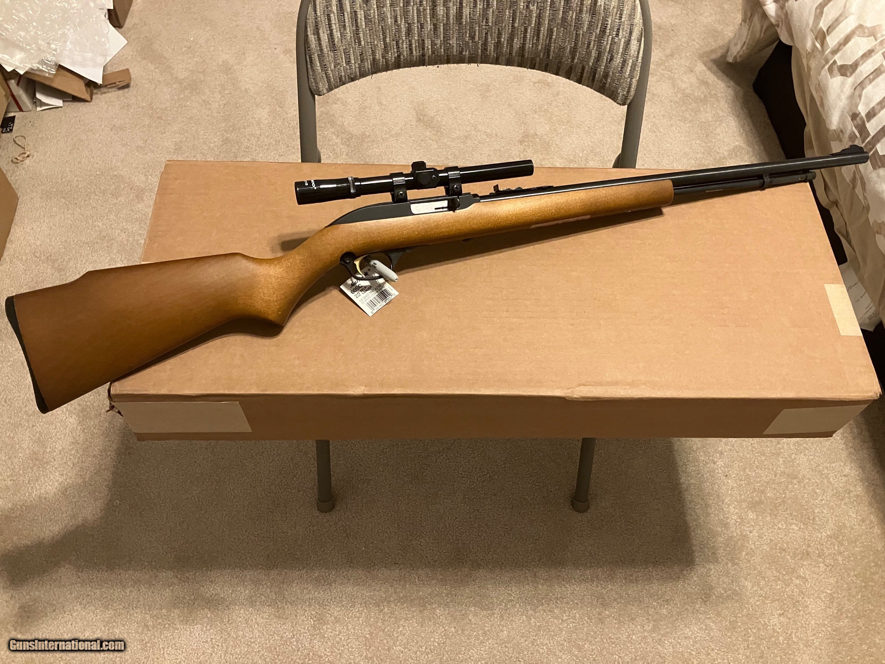 Marlin model 60 with 4x15 scope New with tags