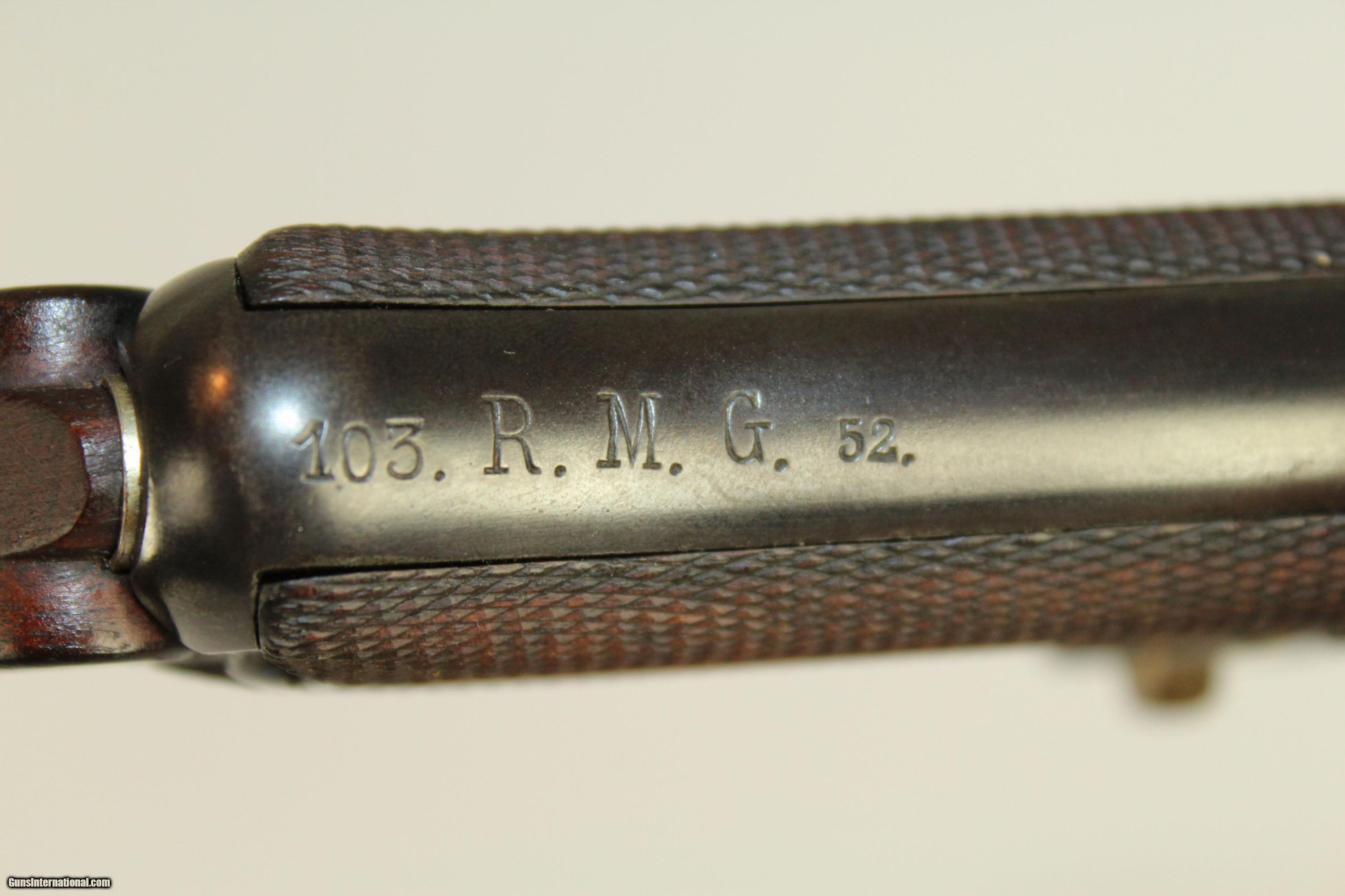 ICONIC WWI LUGER P 08 by DWM Marked for Machine Gun Regiment!