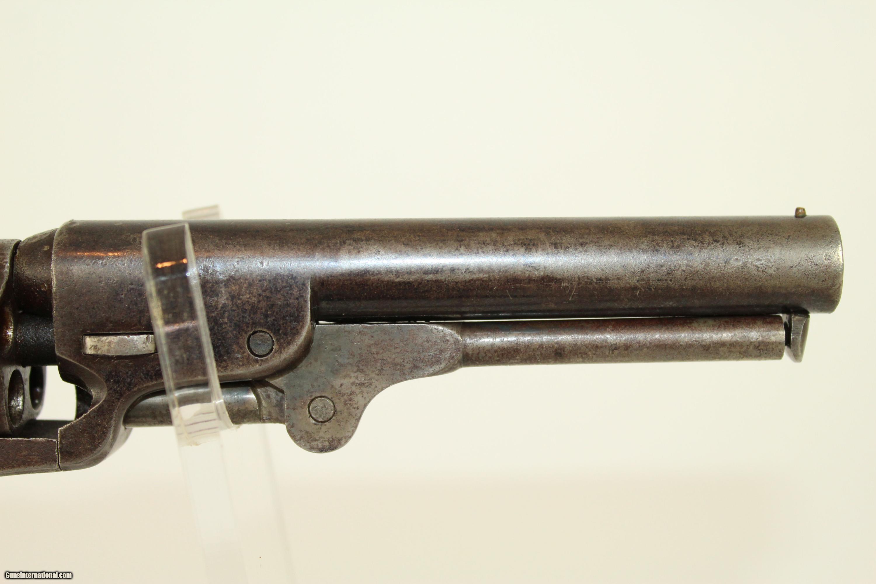 FINE RARE Civil War Antique BACON Pocket Revolver
