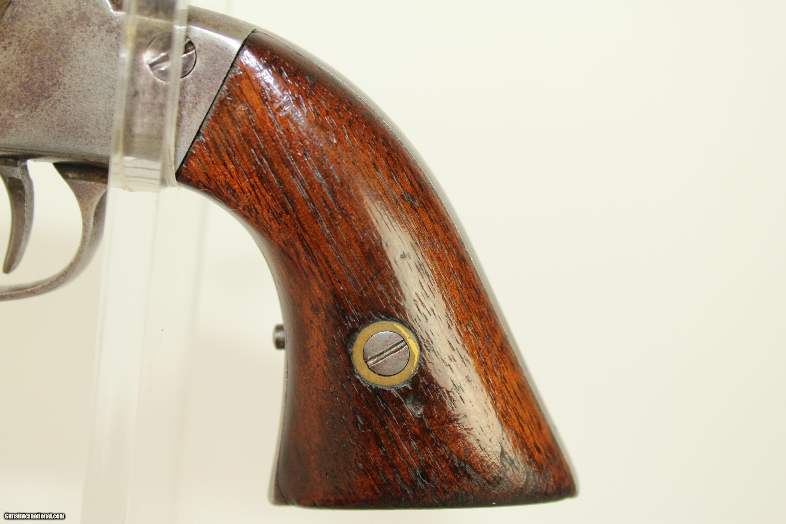 FINE RARE Civil War Antique BACON Pocket Revolver