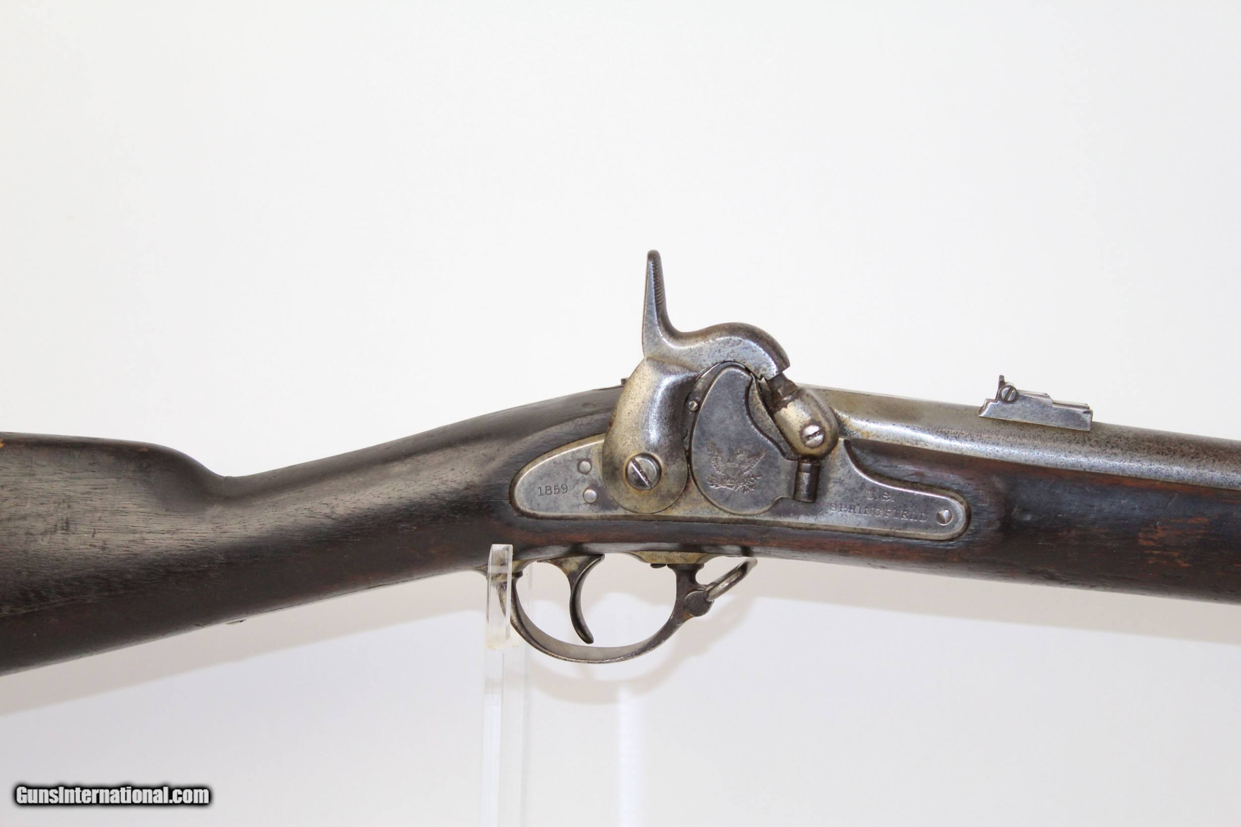 CIVIL WAR Antique US SPRINGFIELD 1855 Rifle-MUSKET