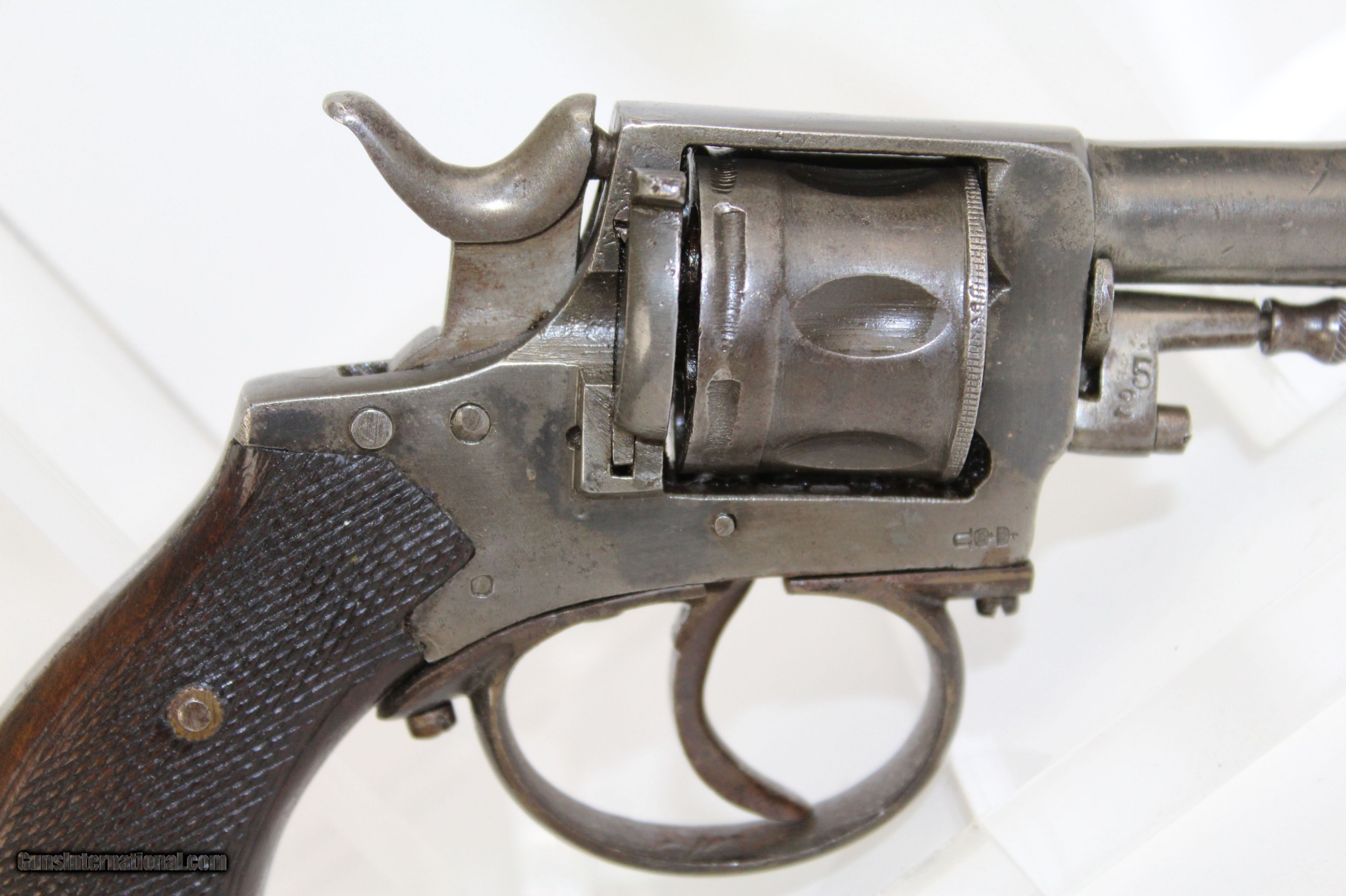 Early 20 Century GERMAN “Bull Dog” POCKET Revolver