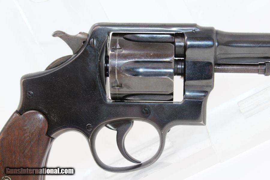 U.S. Army SMITH & WESSON M1917 .45 ACP DA Revolver
