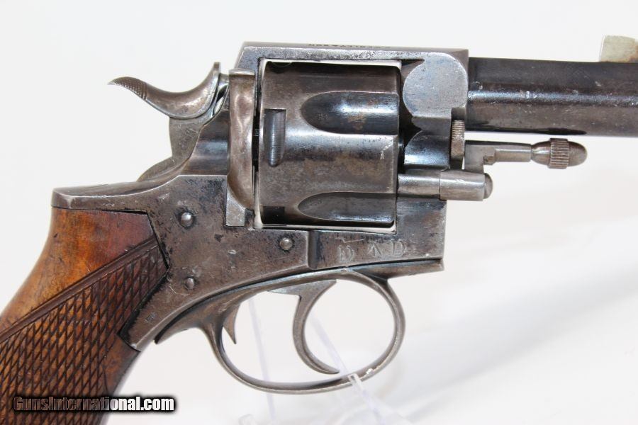 BRIT GOVT Marked Antique WEBLEY RIC 83 Revolver .450 Revolver in a ...