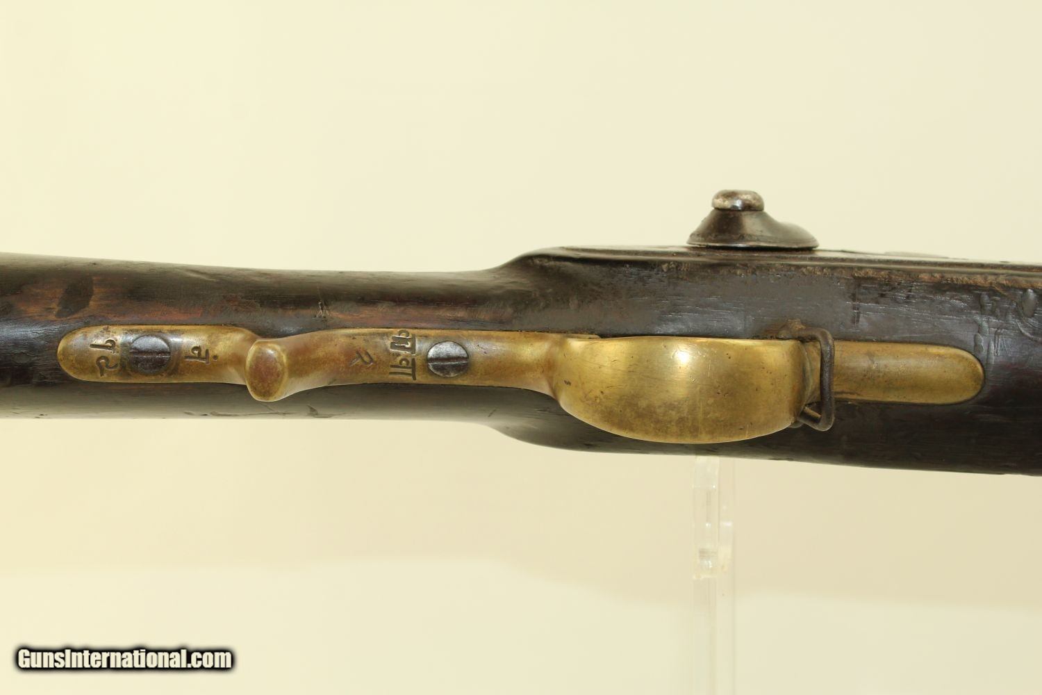 Antique SAPPER’S Musket British EAST INDIA Company Brunswick Type with ...