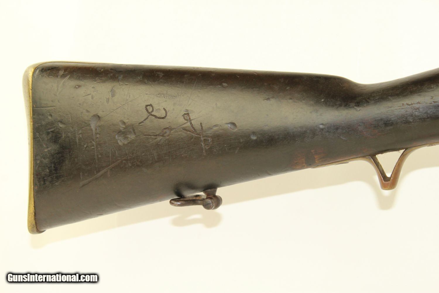 Antique SAPPER’S Musket British EAST INDIA Company Brunswick Type with ...