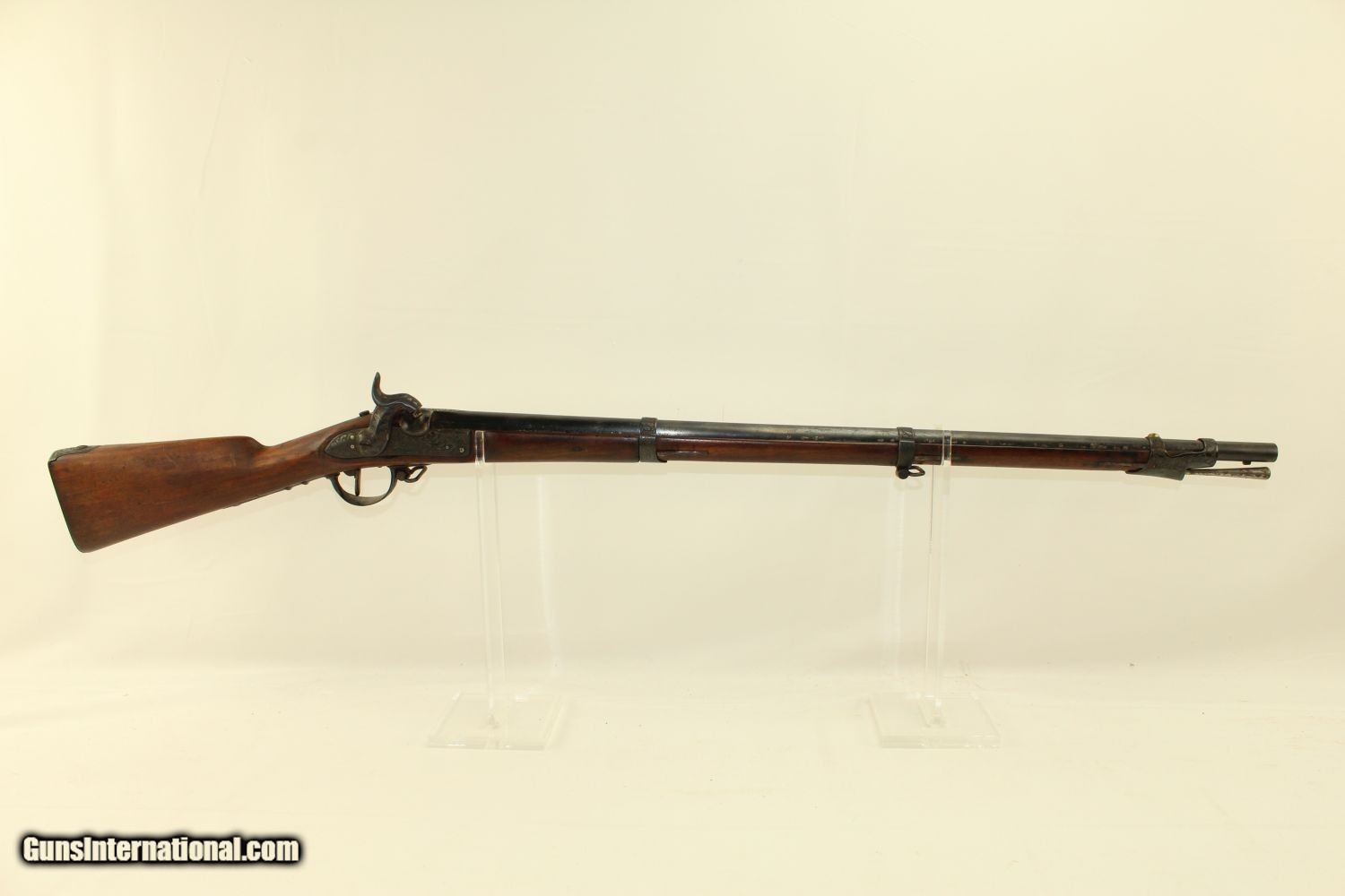 ENGRAVED Antique BOY/YOUTH Musket by BEURET FRERES Child Sized Cadet ...