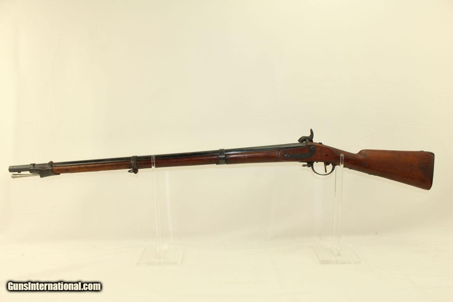 ENGRAVED Antique BOY/YOUTH Musket by BEURET FRERES Child Sized Cadet ...