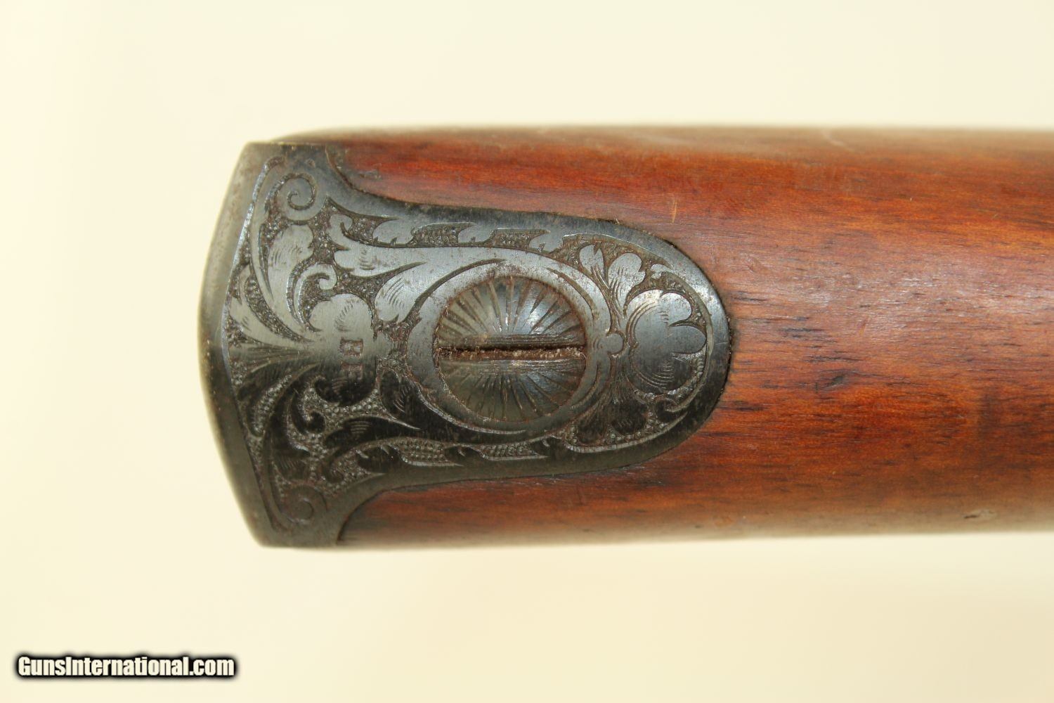 ENGRAVED Antique BOY/YOUTH Musket by BEURET FRERES Child Sized Cadet ...