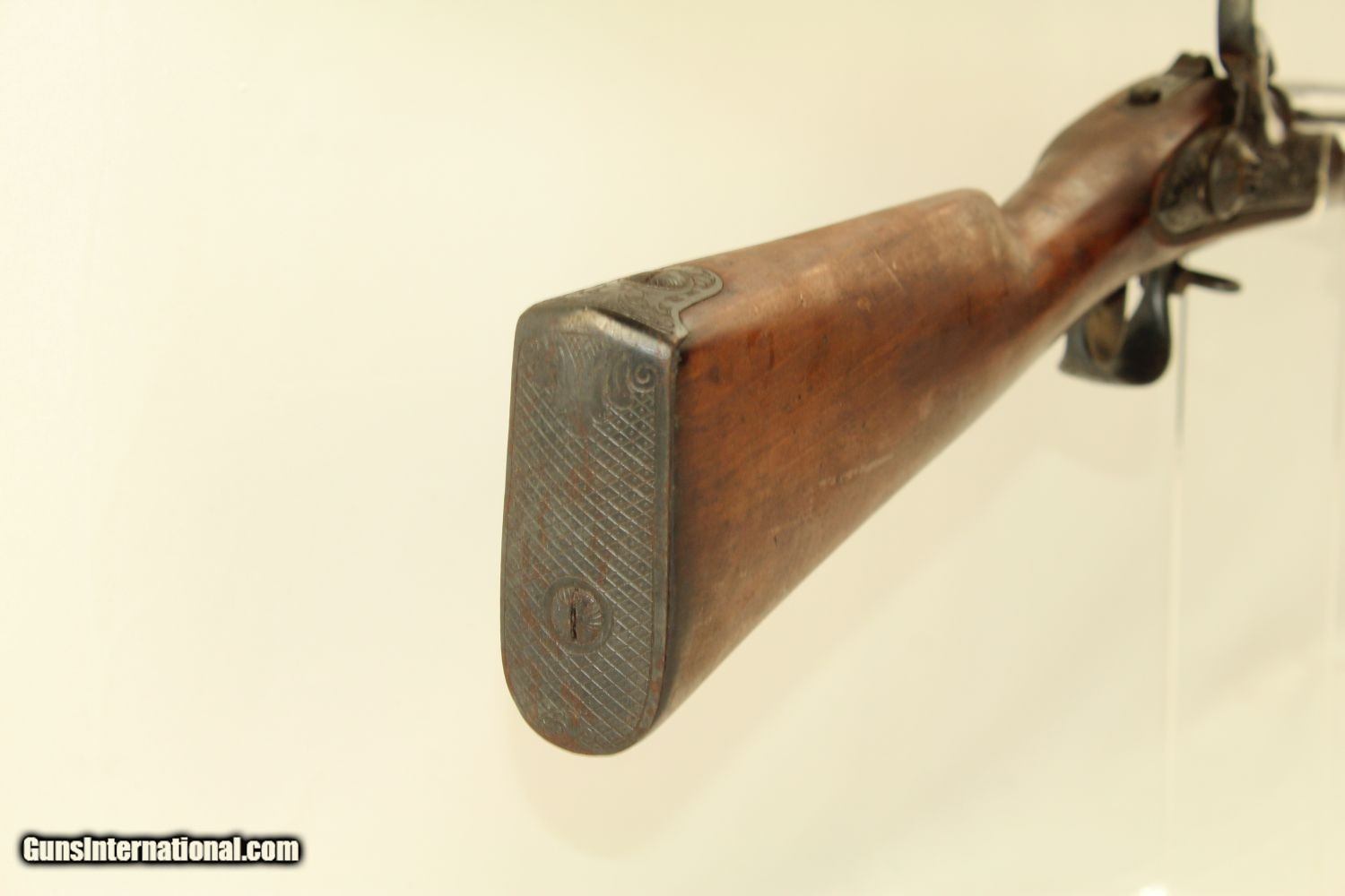ENGRAVED Antique BOY/YOUTH Musket by BEURET FRERES Child Sized Cadet ...
